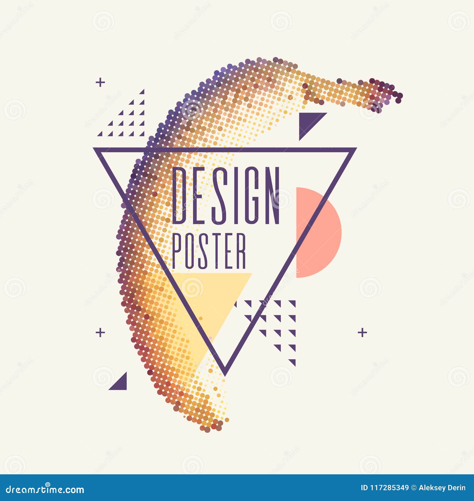 Summer Stylish Poster, Trendy Graphics. Stock Vector - Illustration of ...