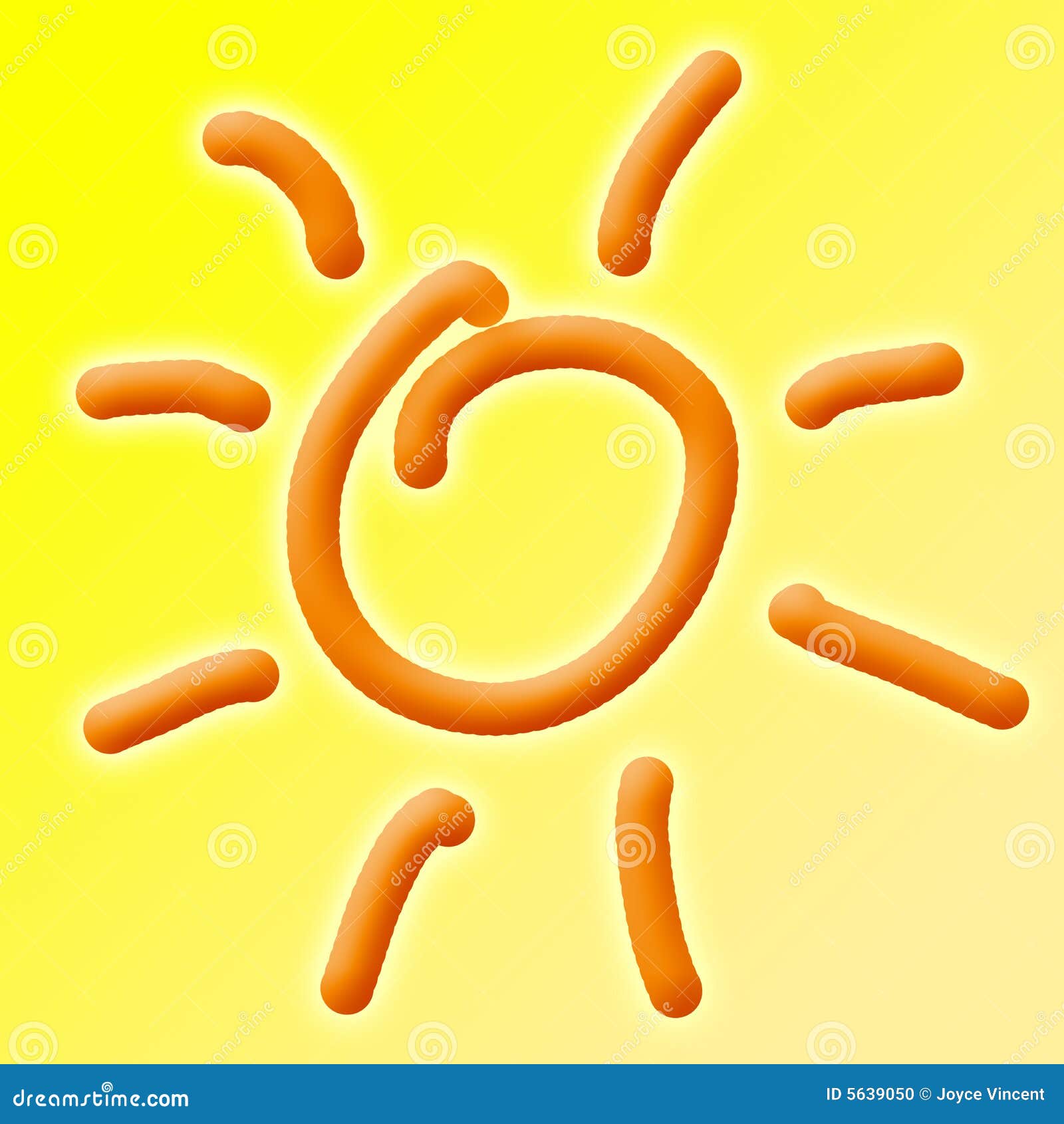 Summer Sun Background stock illustration. Illustration of summer - 5639050