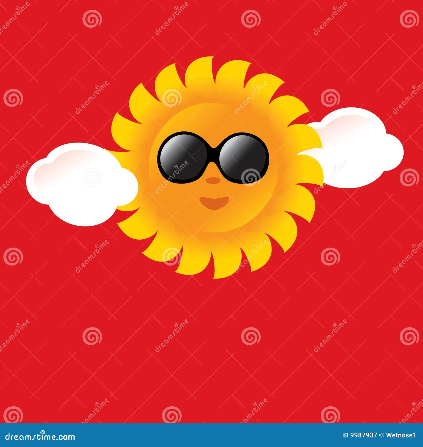 Summer Sun Poster/Sign stock vector. Illustration of gradations - 9987937
