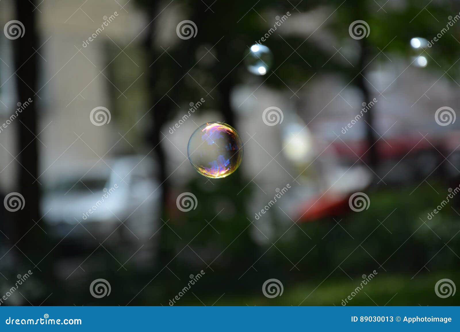 Summer Sunlight and Soap Bubbles Stock Image - Image of gravity ...