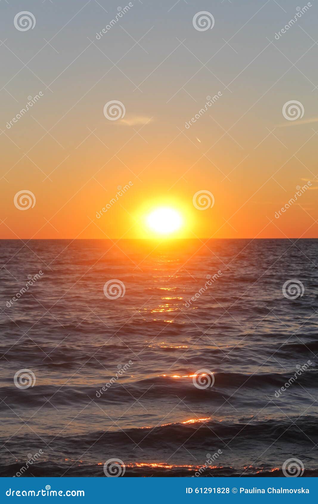 Summer sunset under sea stock photo. Image of natural - 61291828