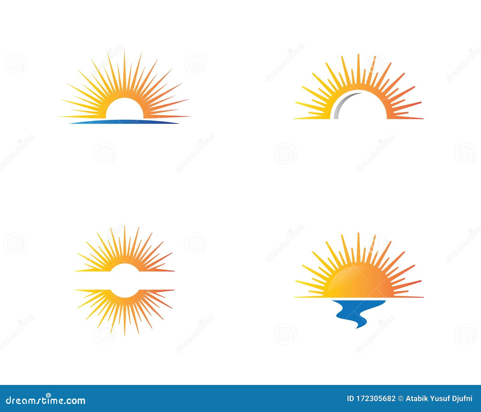 Summer symbol vector icon stock vector. Illustration of abstract ...