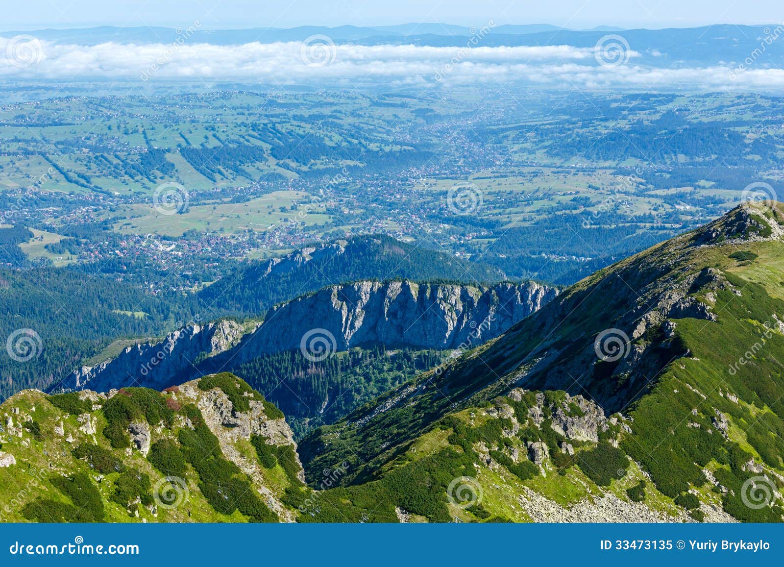 Summer Tatra Mountain, Poland Stock Image - Image of summer, rock: 33473135