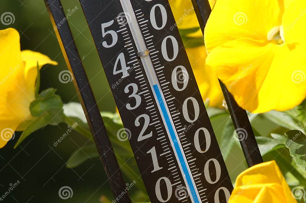 Summer temp stock photo. Image of season, celsius, high - 5865730