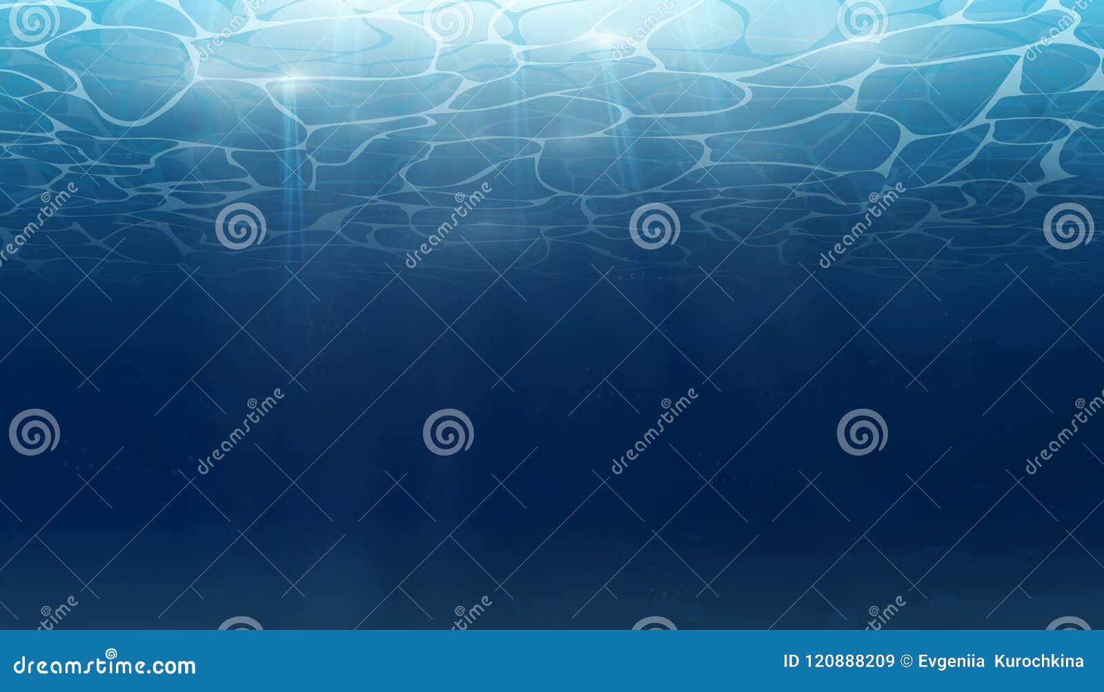 Summer. Texture of Water Surface. Underwater Background with Wave ...