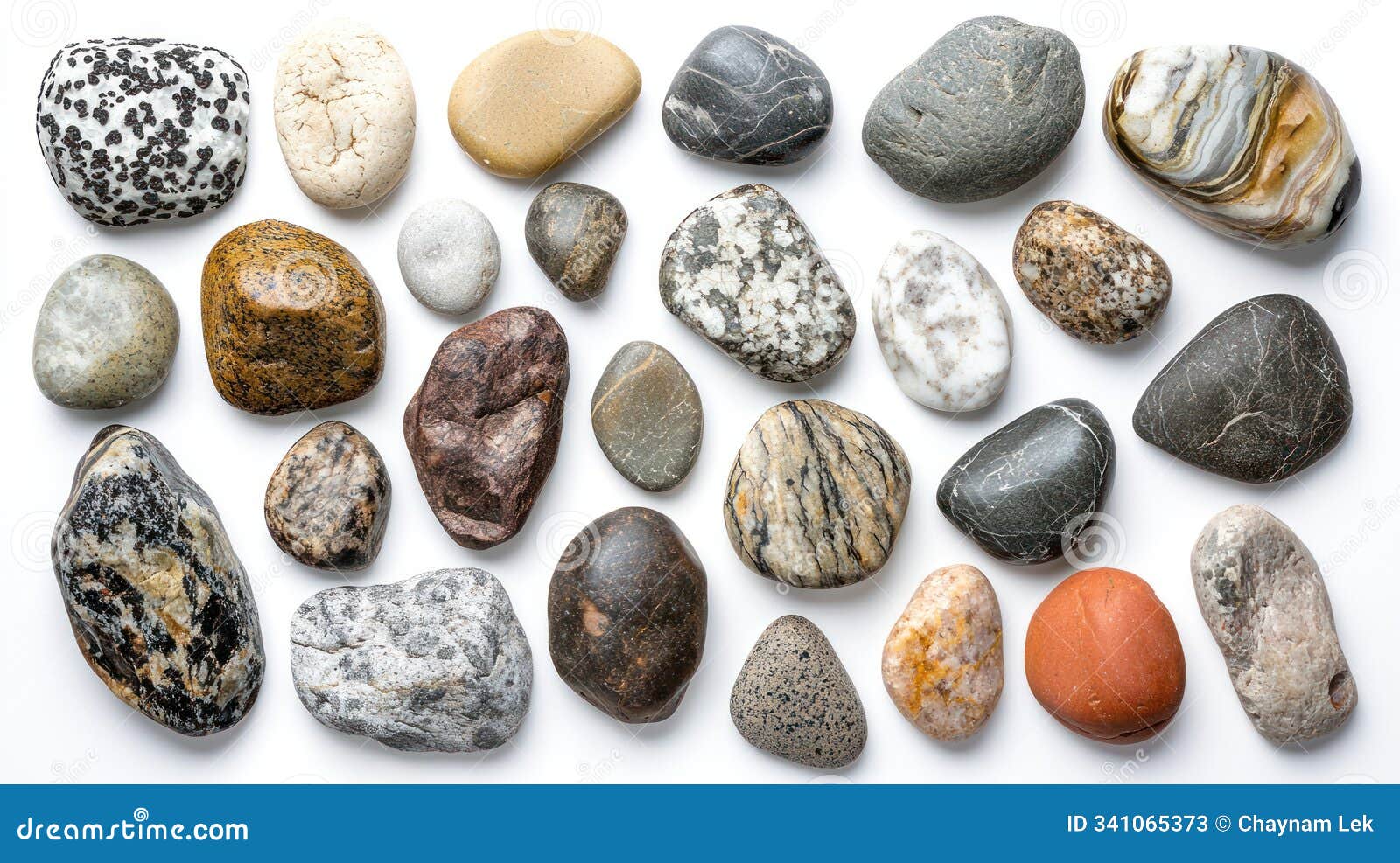 Summer-Themed Collection of Rocks Stock Illustration - Illustration of ...