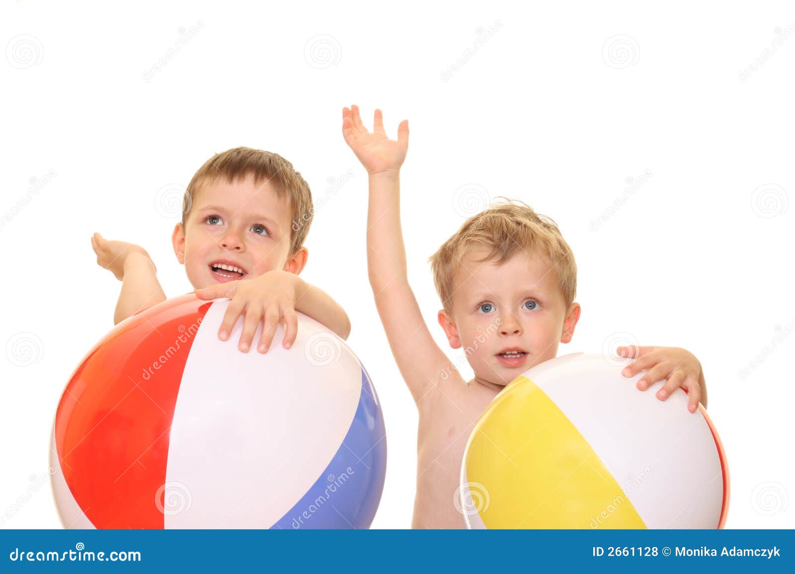Summer time! stock photo. Image of ball, isolated, happiness - 2661128