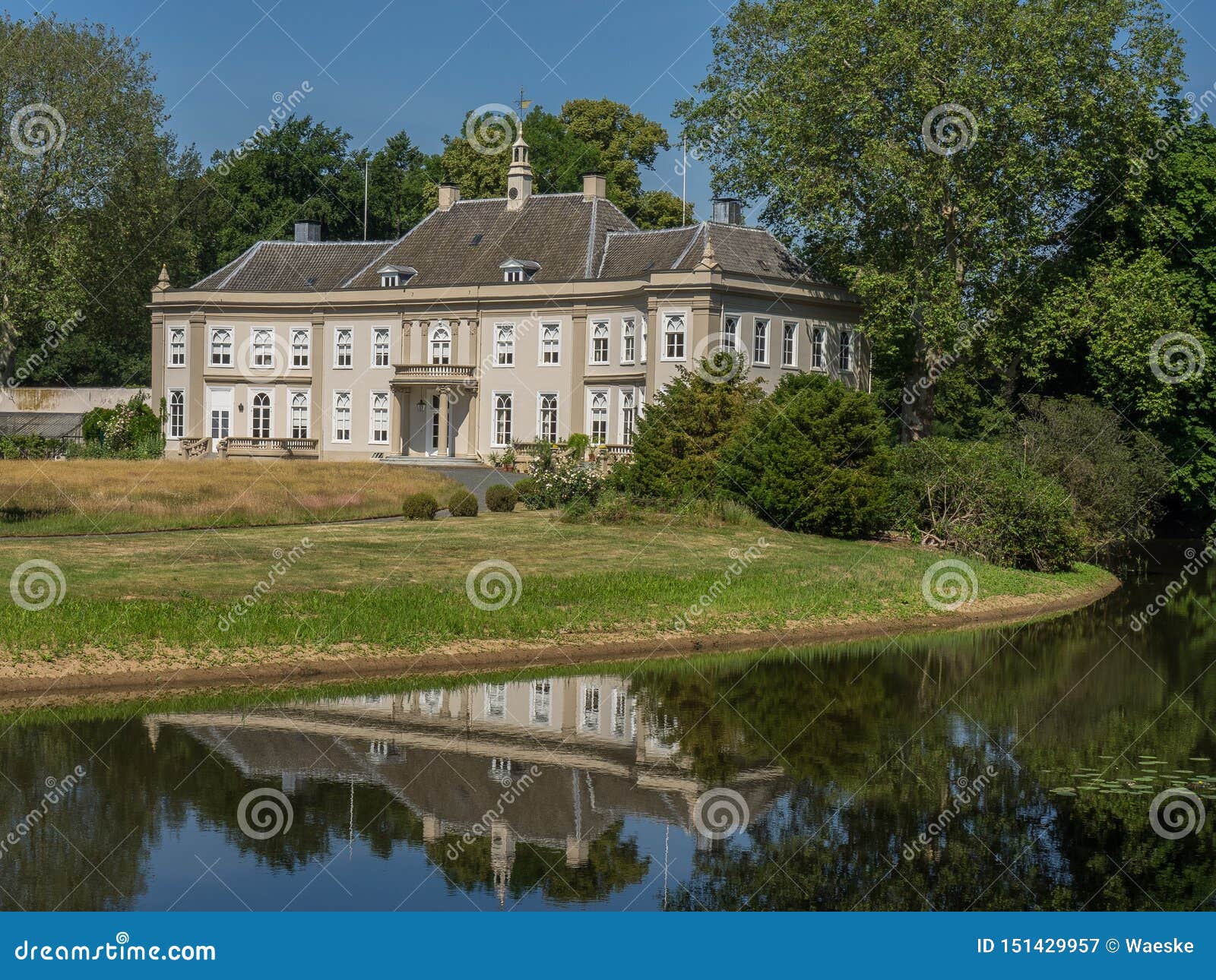 The City of Ulft in the Netherlands Stock Image - Image of forest ...