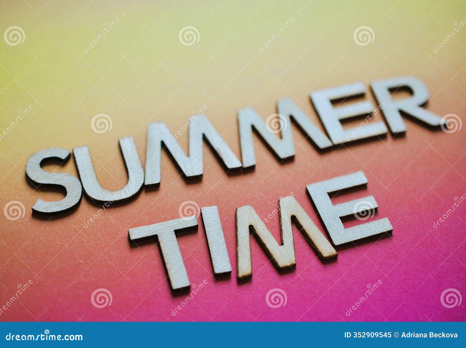 Summer time write stock image. Image of brand, pink - 352909545