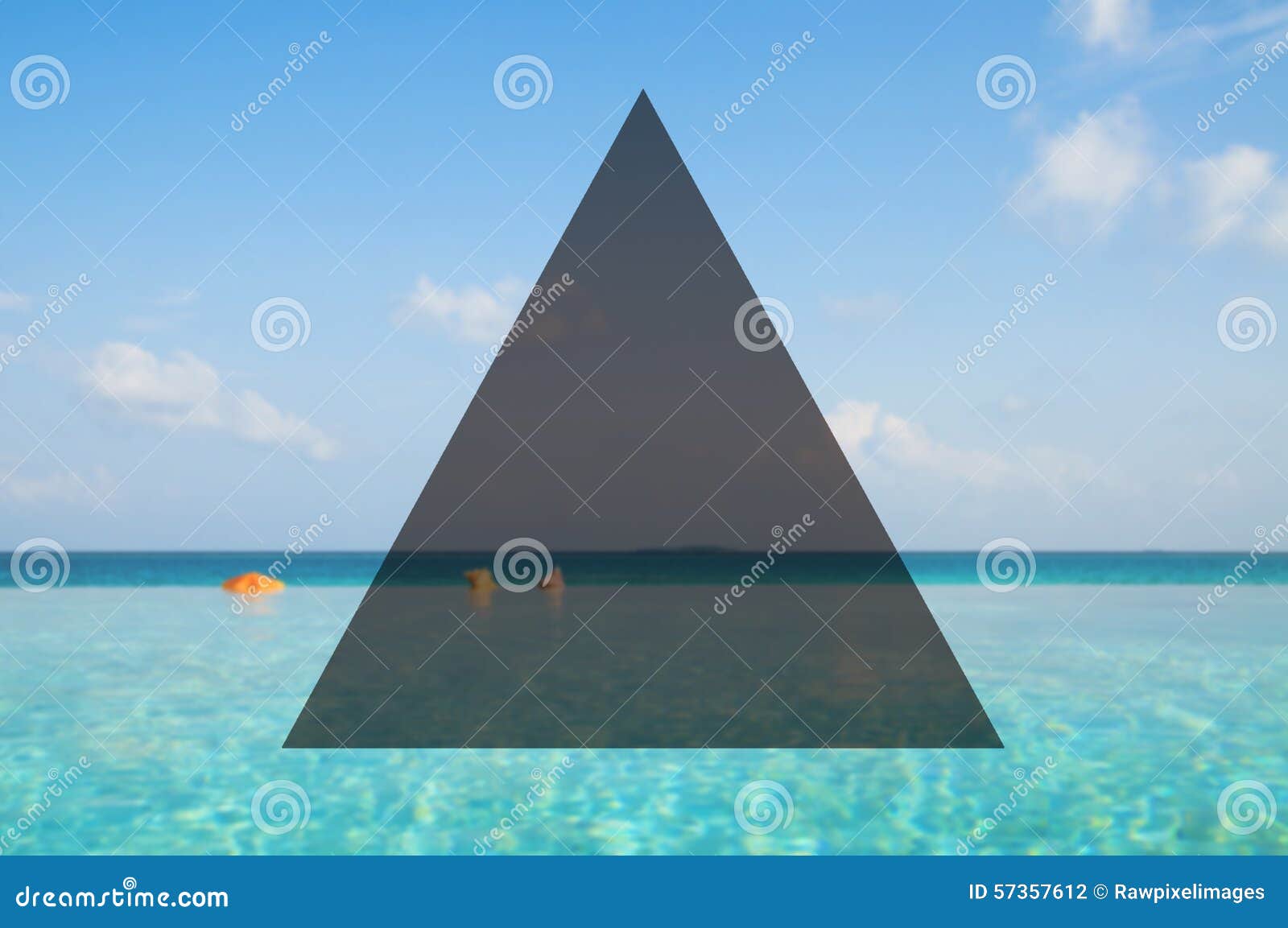 Summer Togetherness Friendship Triangle Copy Space Concept Stock Photo ...