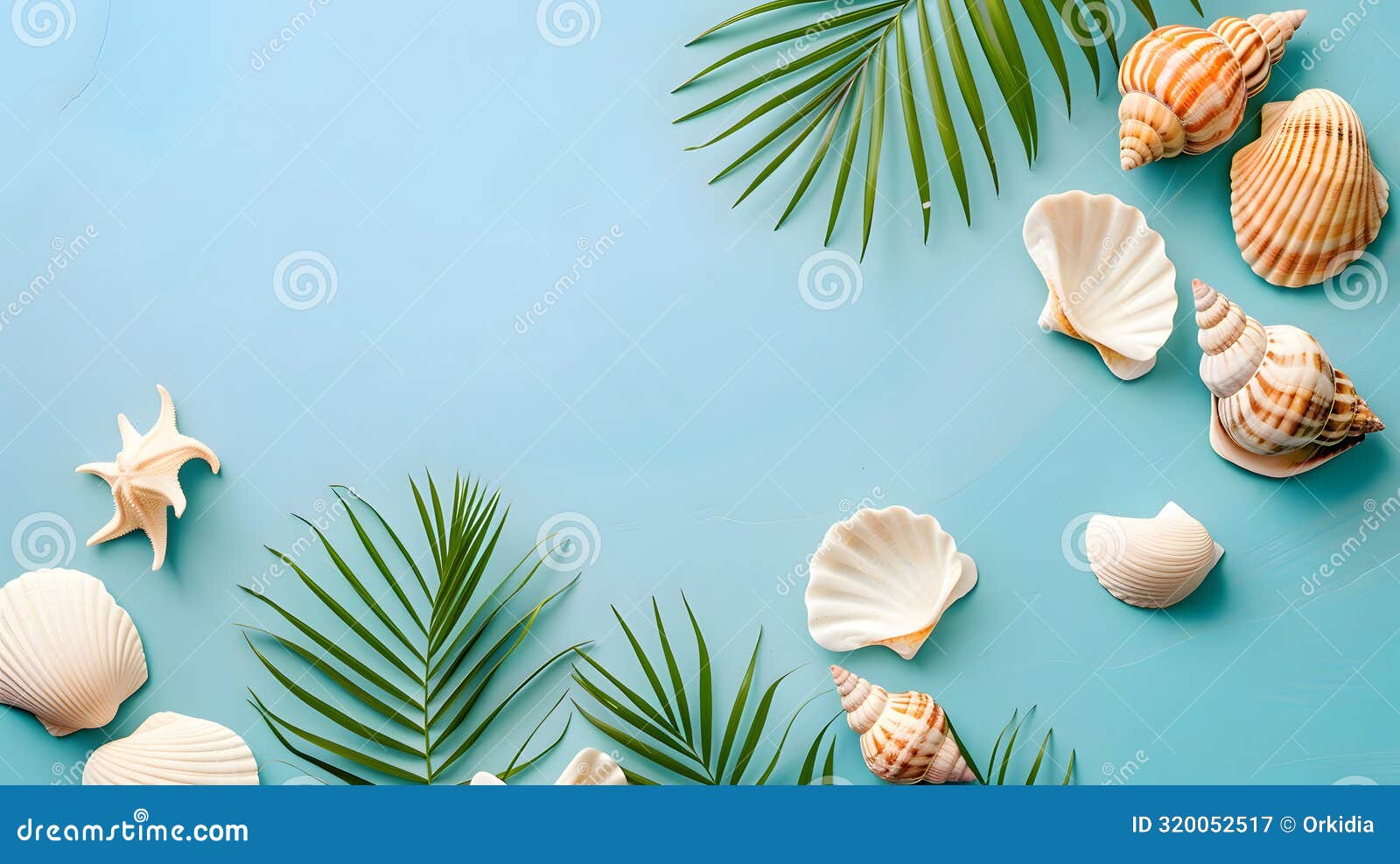 Summer Tropical Banner - Refreshing Design Pop Colors Background Stock ...