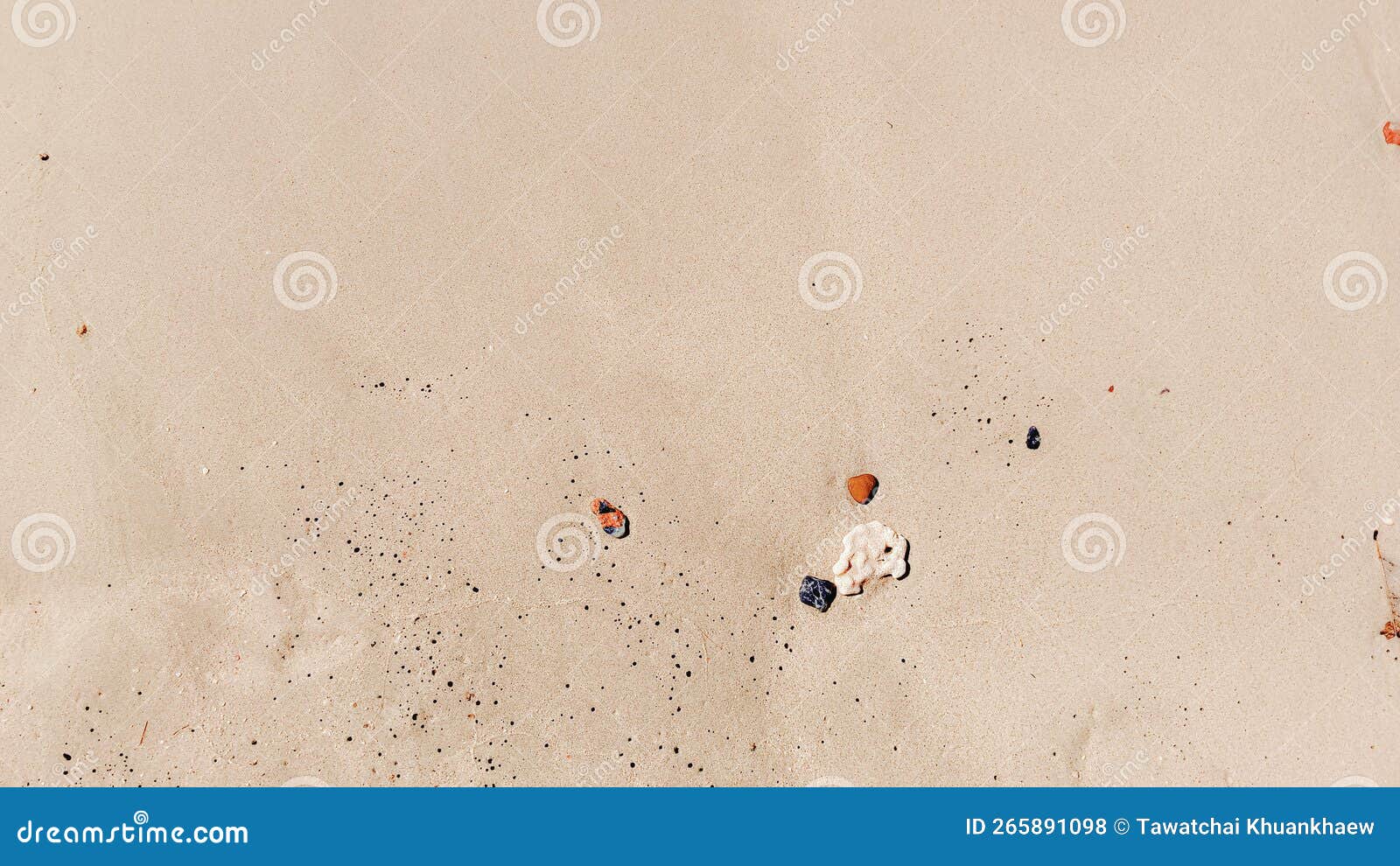 Summer Vacation Beautiful Sand and Small Rocks Stock Photo - Image of ...