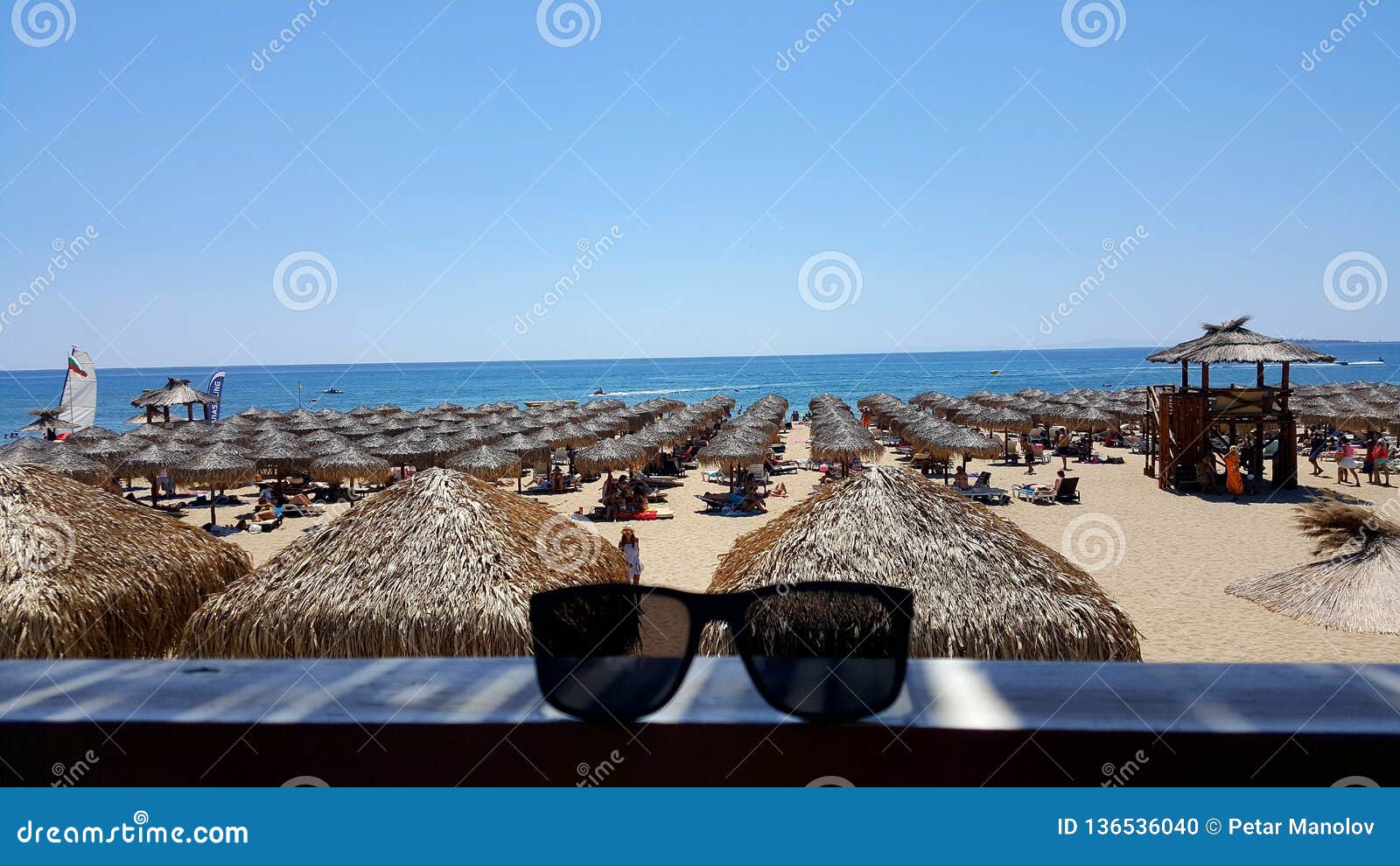 Summer Vacation in Bulgaria Editorial Image - Image of beach, peace ...