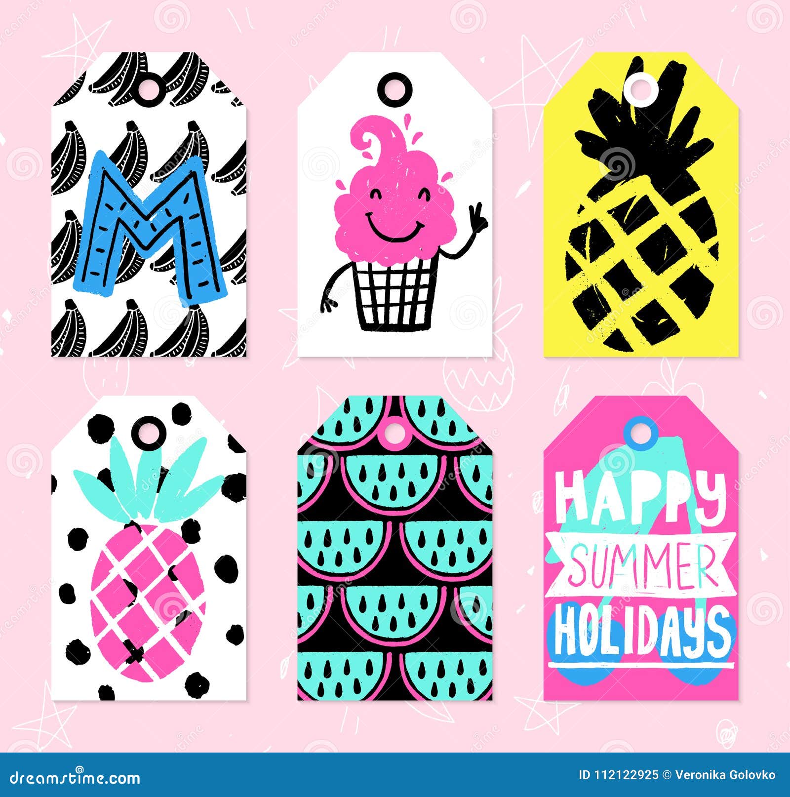 Vector summer tag stock vector. Illustration of banner - 112122925