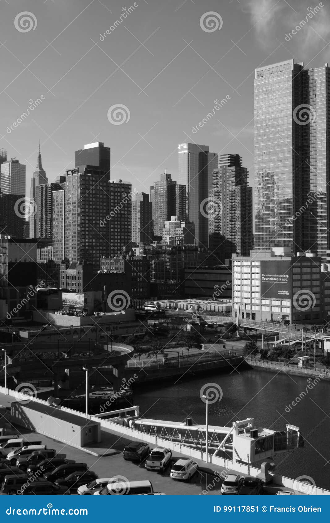 New York City Skyline West Side 2017 1 Editorial Photo - Image of ...
