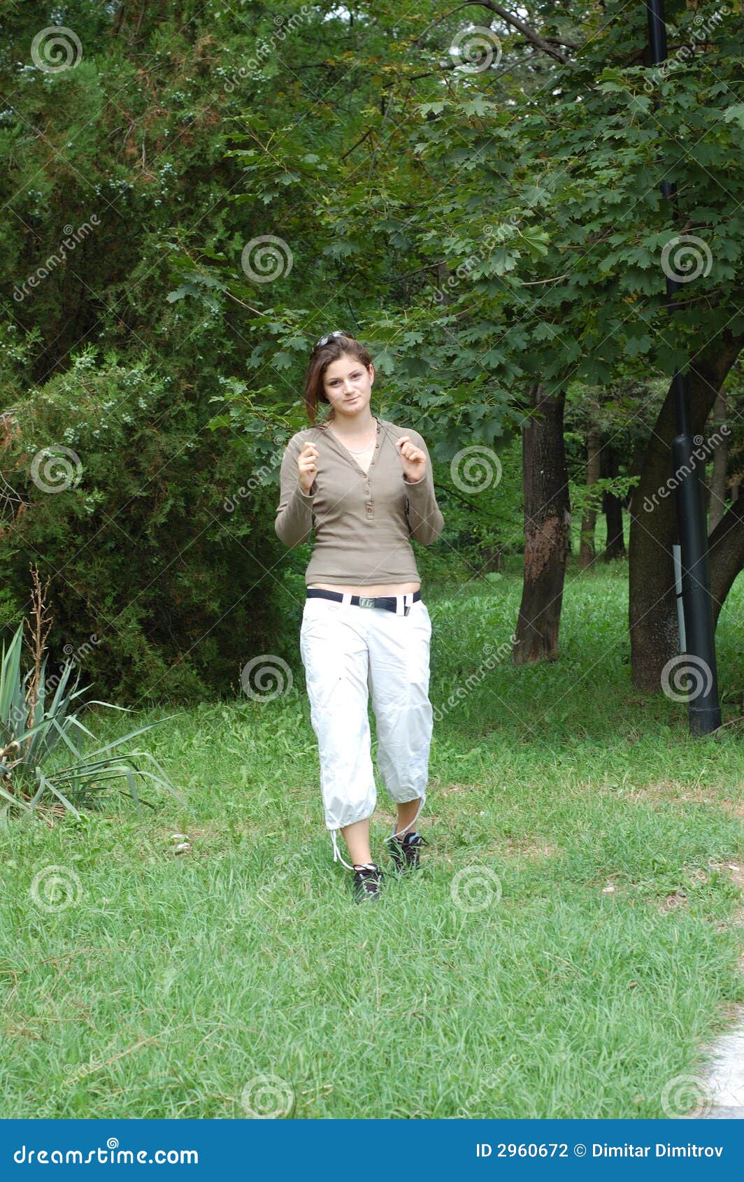 Summer Walk stock photo. Image of park, outdoors, nature - 2960672