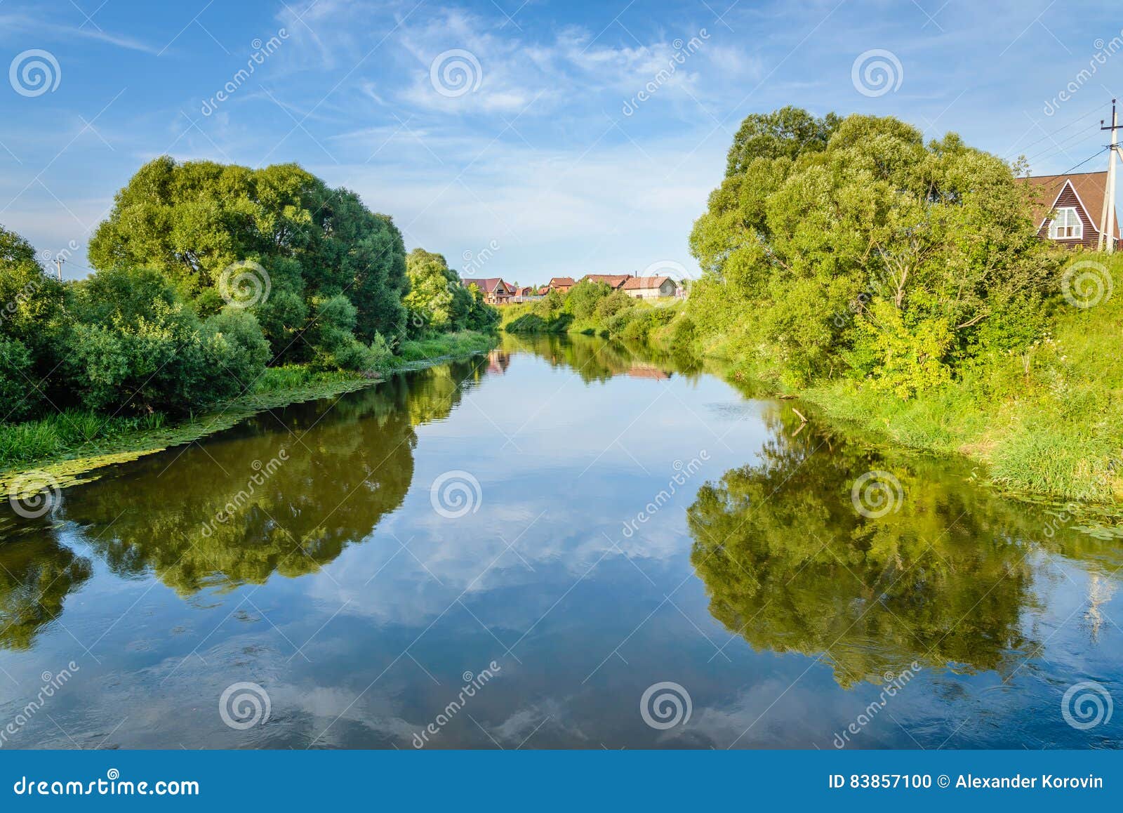 Summer warm evening stock photo. Image of evening, summer - 83857100