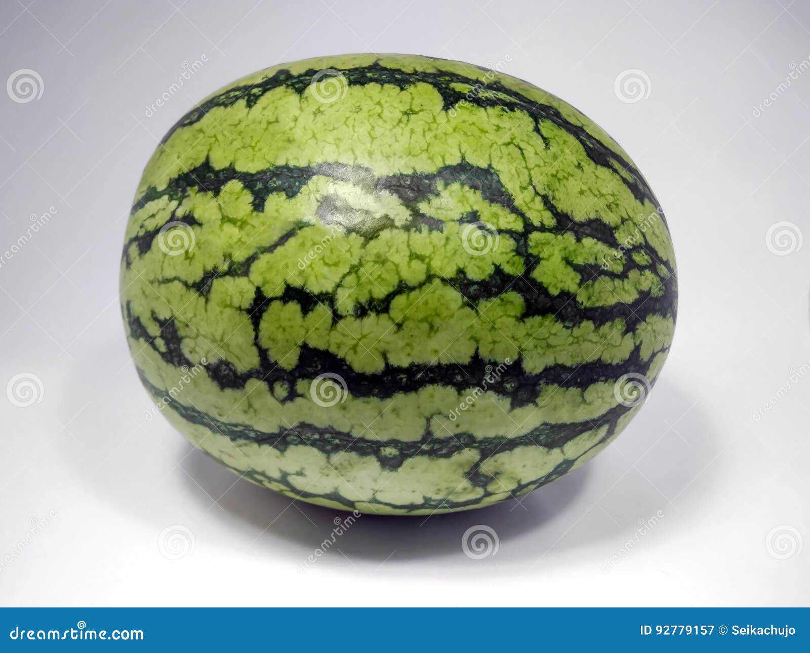 Summer Watermelon on Display Stock Image - Image of close, studio: 92779157