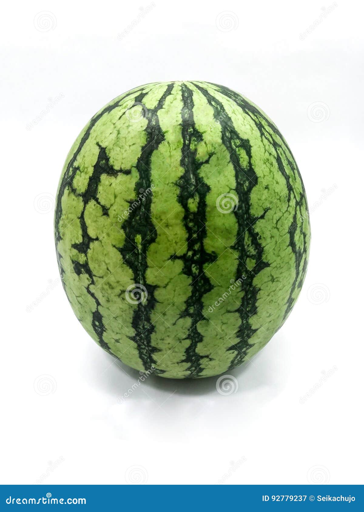 Summer Watermelon on Display Stock Image - Image of studio, nutrition ...