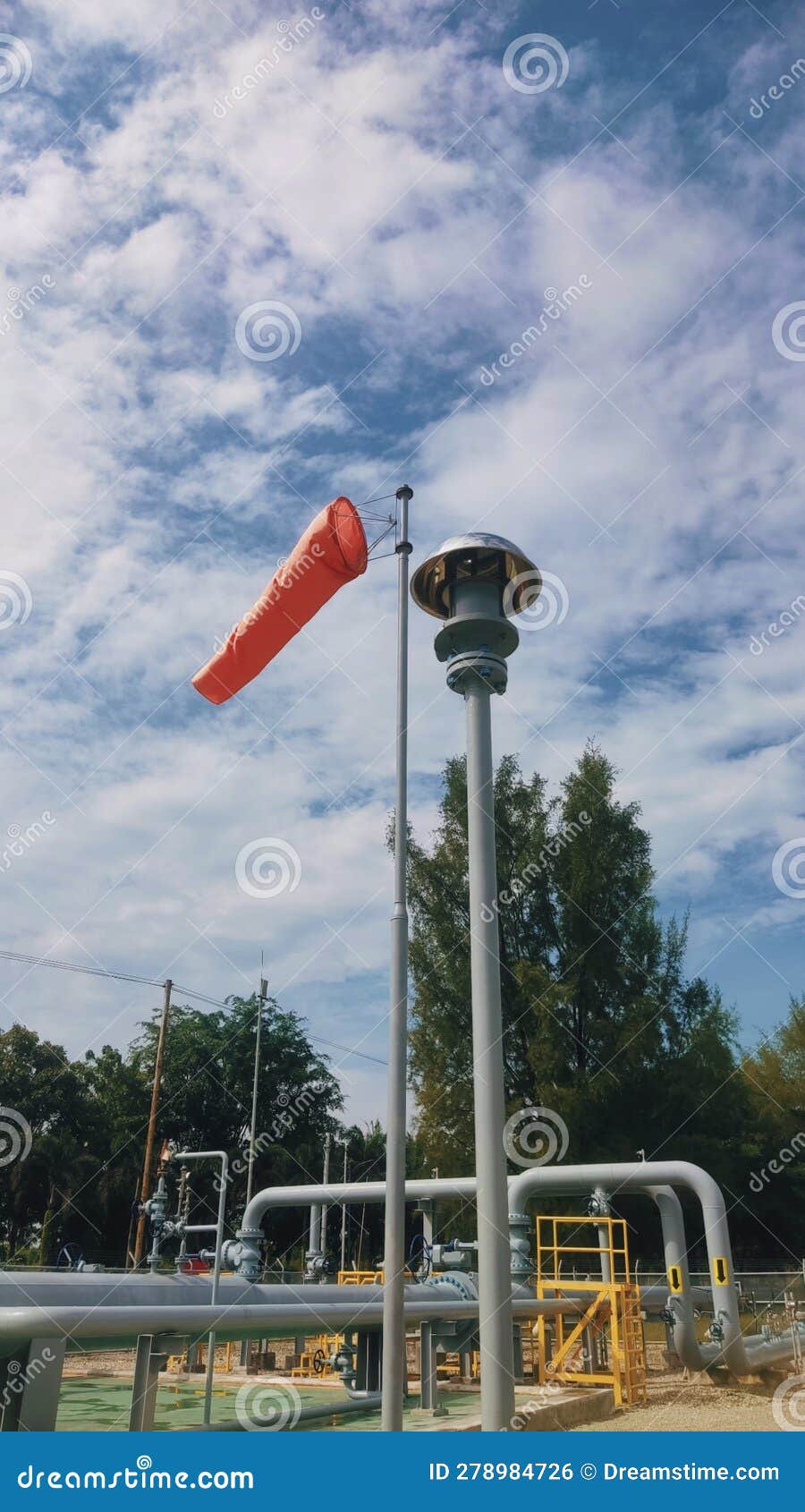 Summer and westerly winds stock photo. Image of airways - 278984726