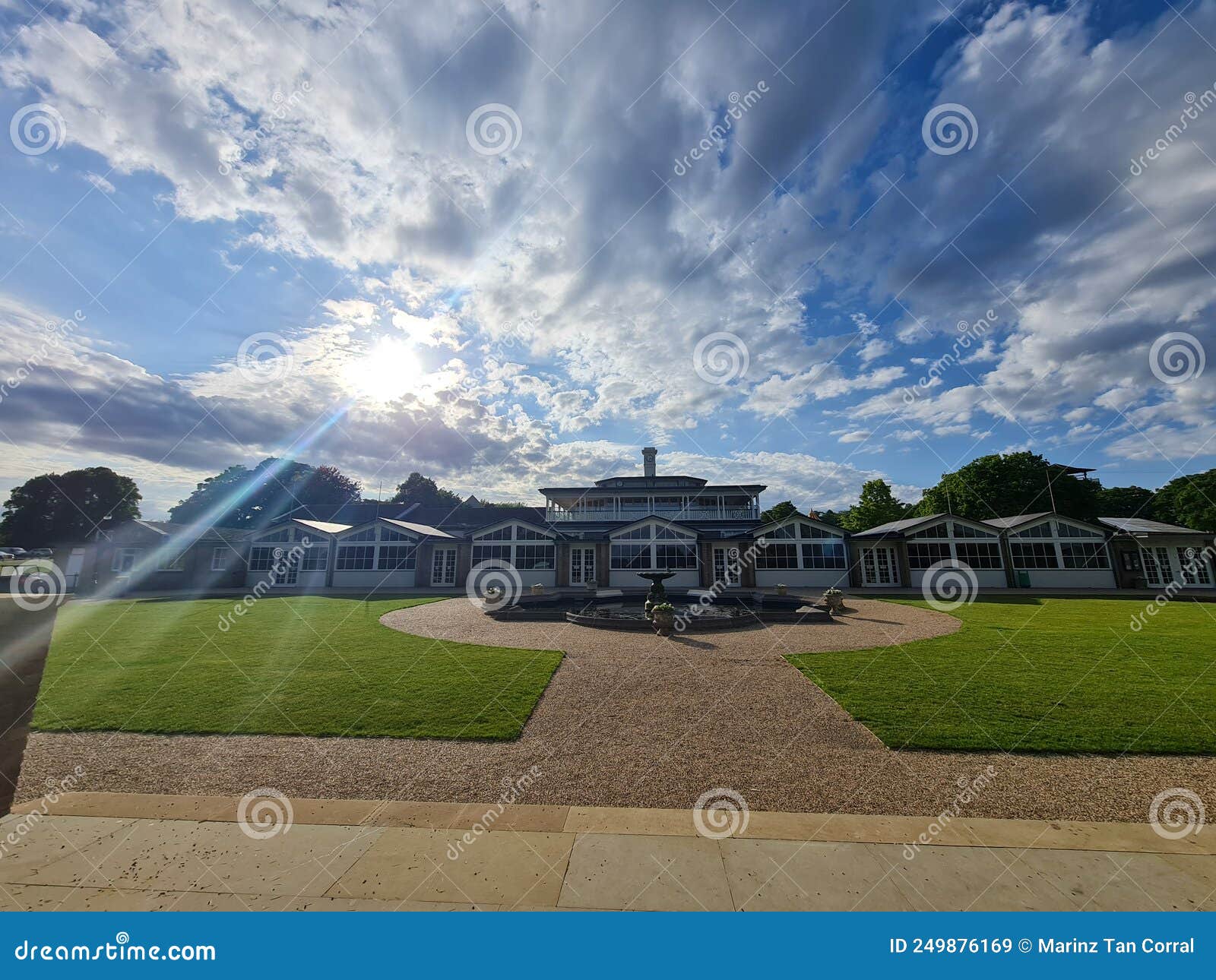 Summer in Wicksteed Park Kettering. Stock Image - Image of kettering ...