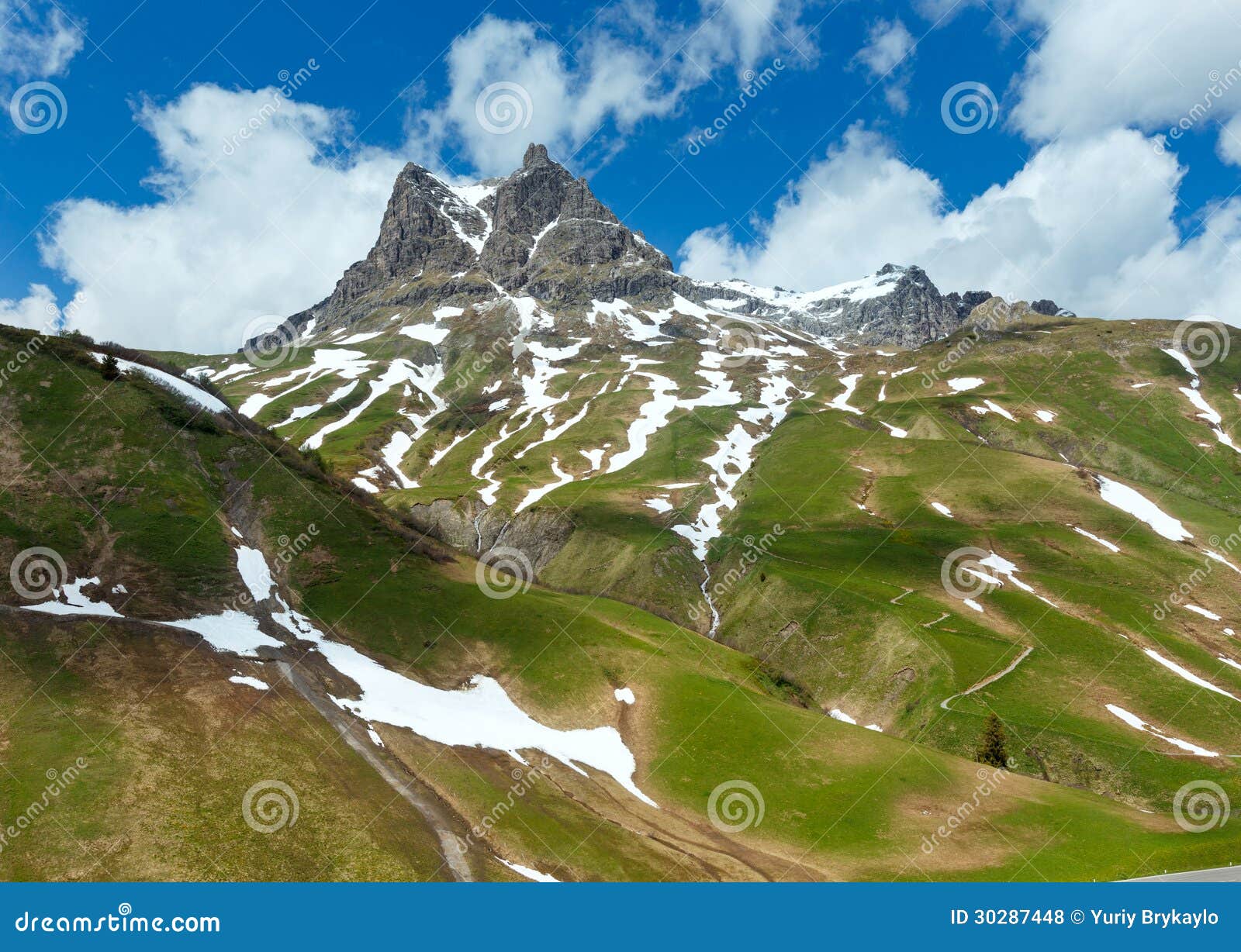 Alpine View (Vorarlberg,Austria) Stock Photo - Image of cloud, range ...