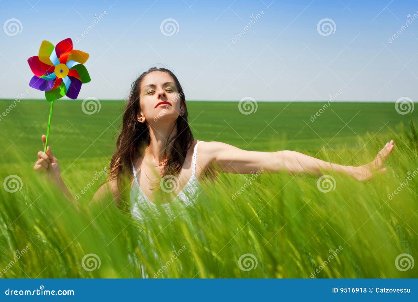 Summer wind stock photo. Image of empty, beauty, cloud - 9516918