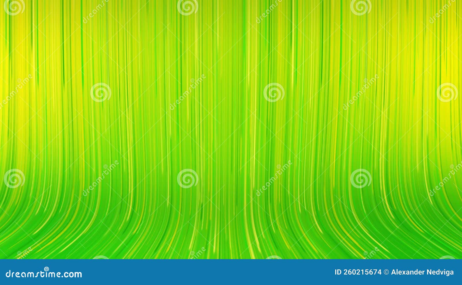 Summer Yellow Lime Waterfall Stage Background Loop. Juicy Dynamic ...