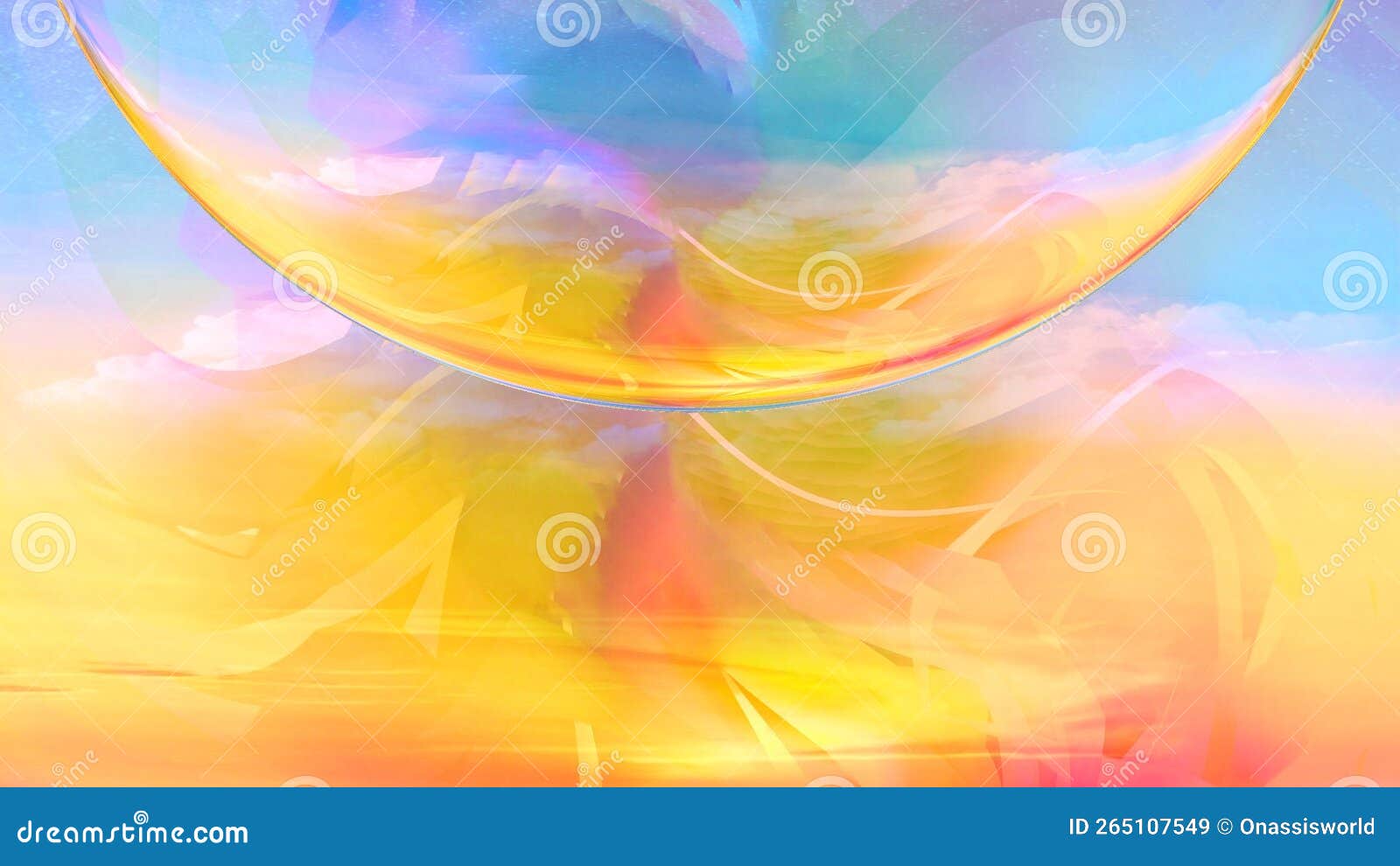 Summers Bloom Abstract Background Colors Shades Shapes and Blurs Stock ...