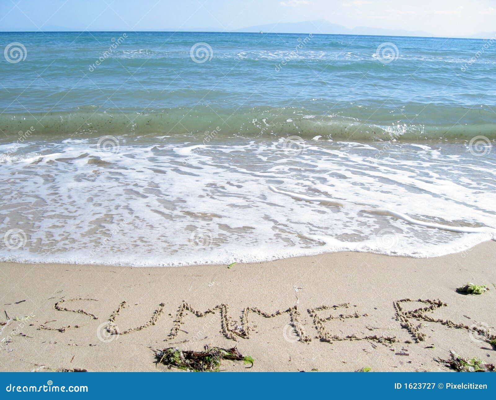 Summersand stock image. Image of outside, strand, salt - 1623727