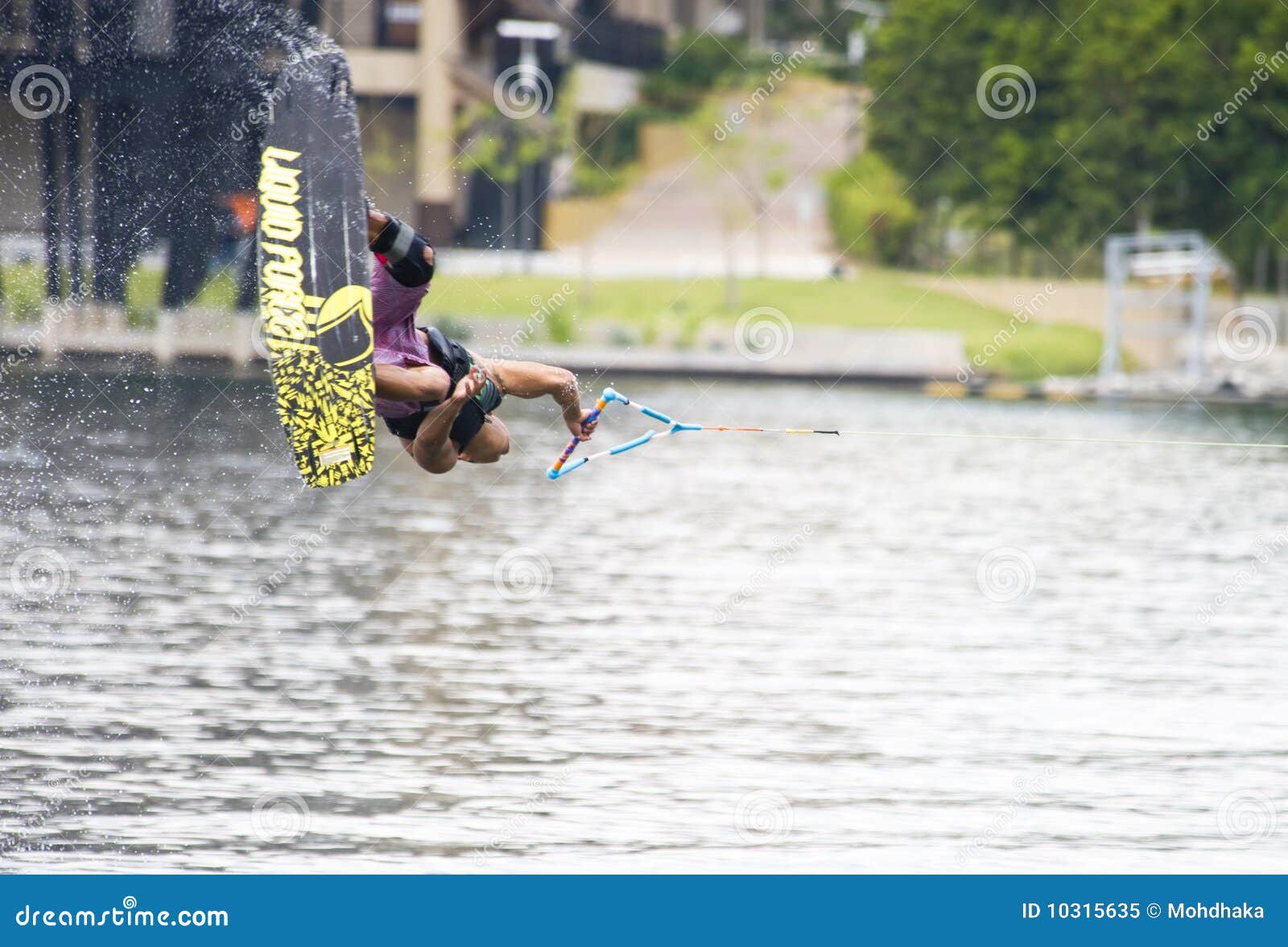 Summersault Wakeboarder editorial image. Image of leisure - 10315635