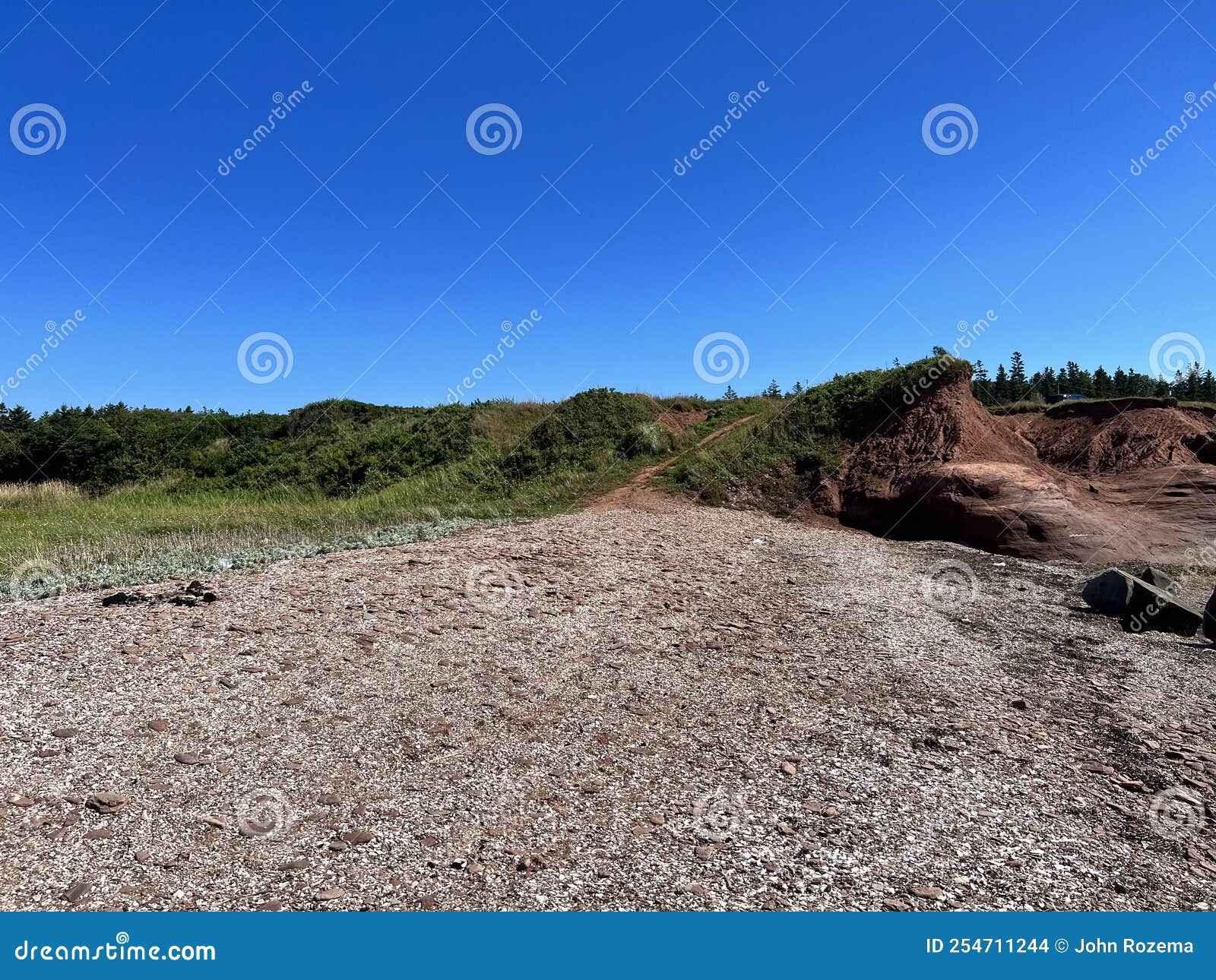 Summerside and Area Beach and Harbour Stock Photo - Image of prince ...