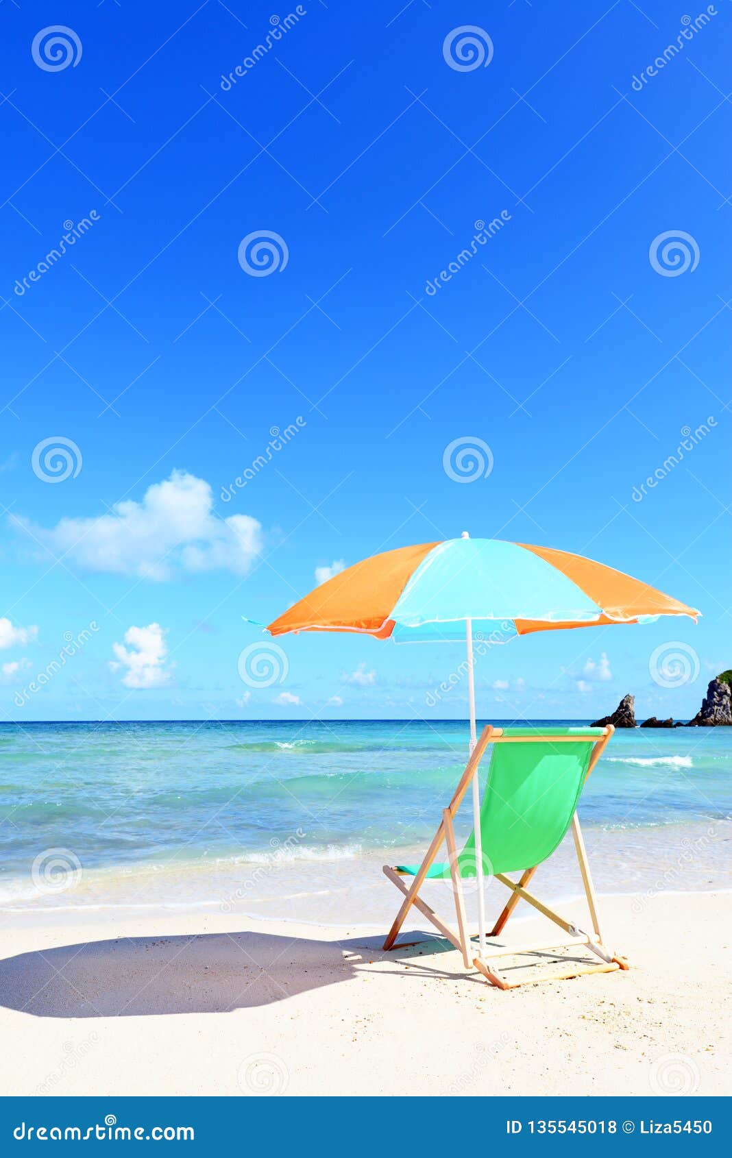 Summertime at the beach stock photo. Image of okinawa - 135545018