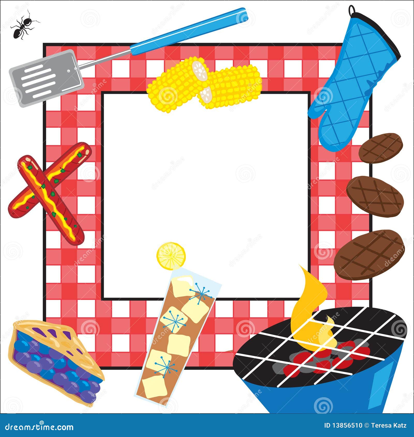 Summer Picnic Borders Free Clipart Images Clipartix