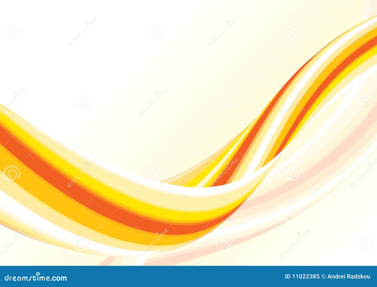 Summery wave stock vector. Illustration of decoration - 11022385