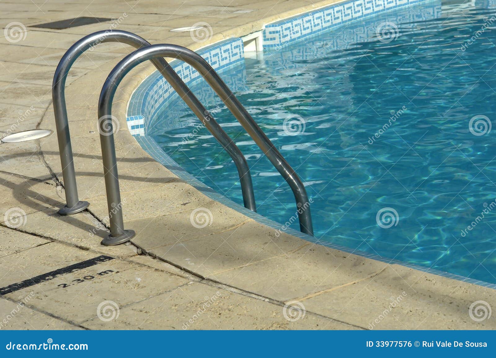 Summing pool stock photo. Image of iron, summer, reflection - 33977576
