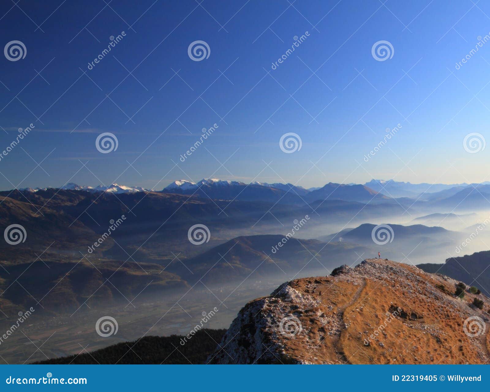 Summit in the alps stock image. Image of summit, mountains - 22319405