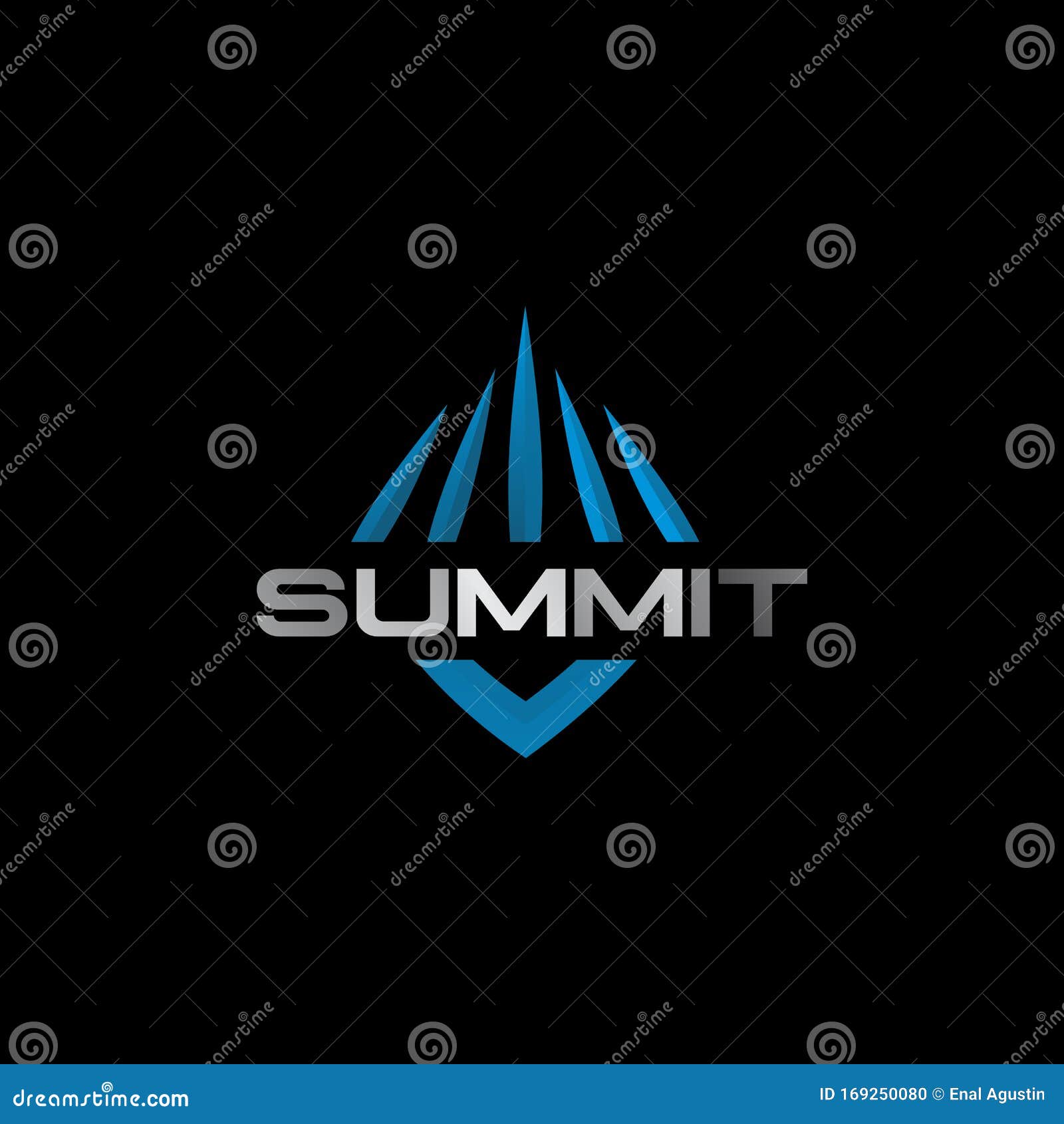 Summit Logo Icon Design Vector Template Stock Vector - Illustration of ...