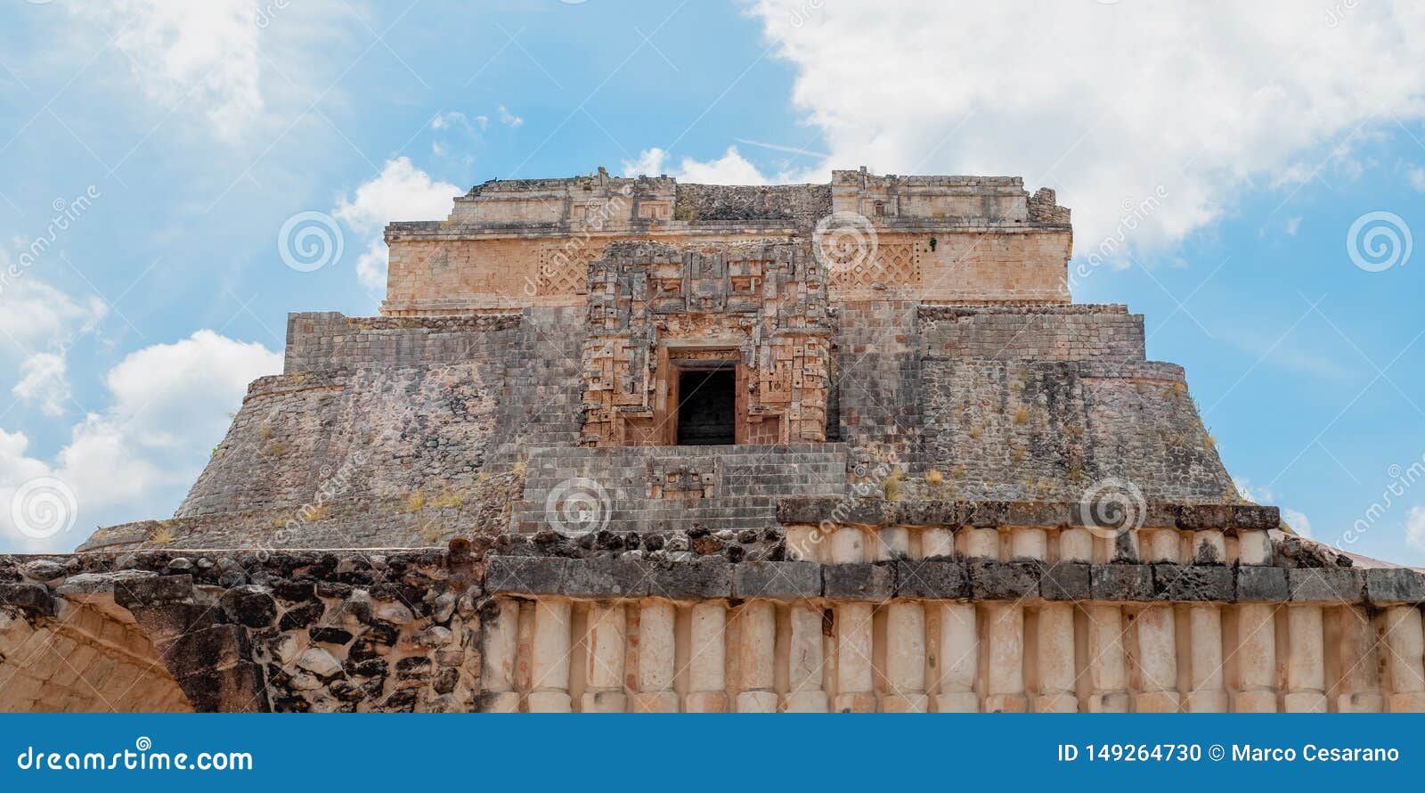 Summit Of Pyramid Of Prasat Thom In Koh Ker In Siem Reap, Cambodia ...
