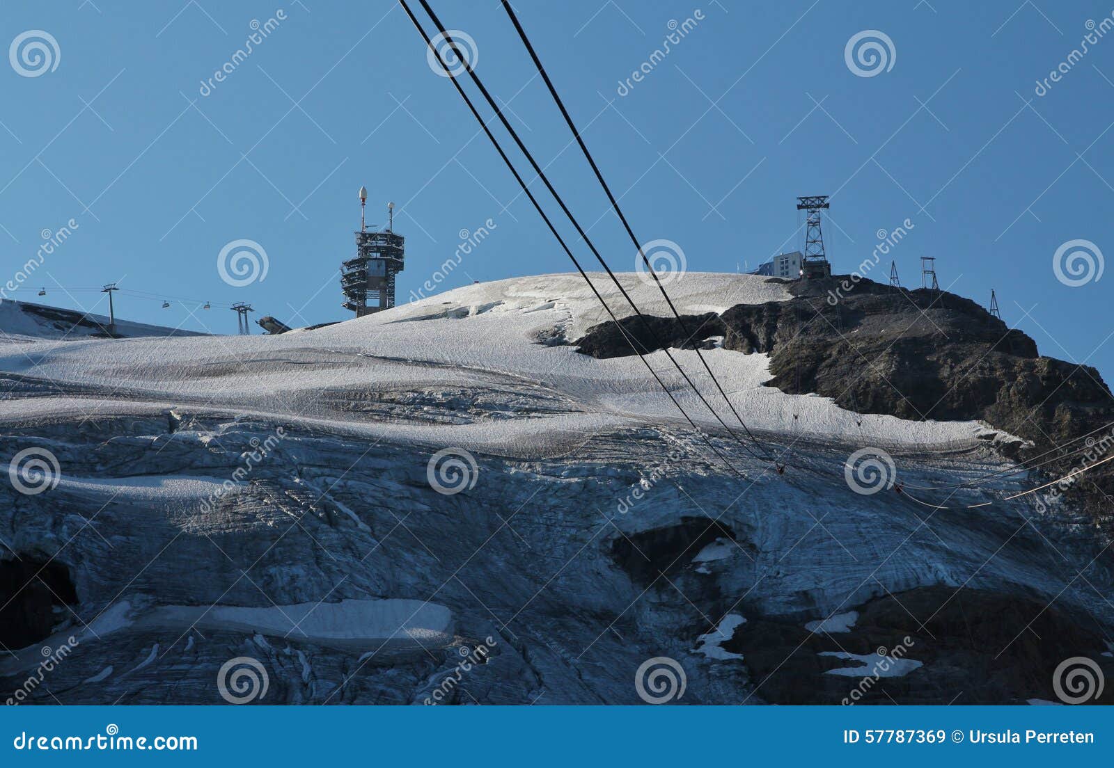 Summit Station on Mt Titlis Stock Image - Image of snow, outdoors: 57787369