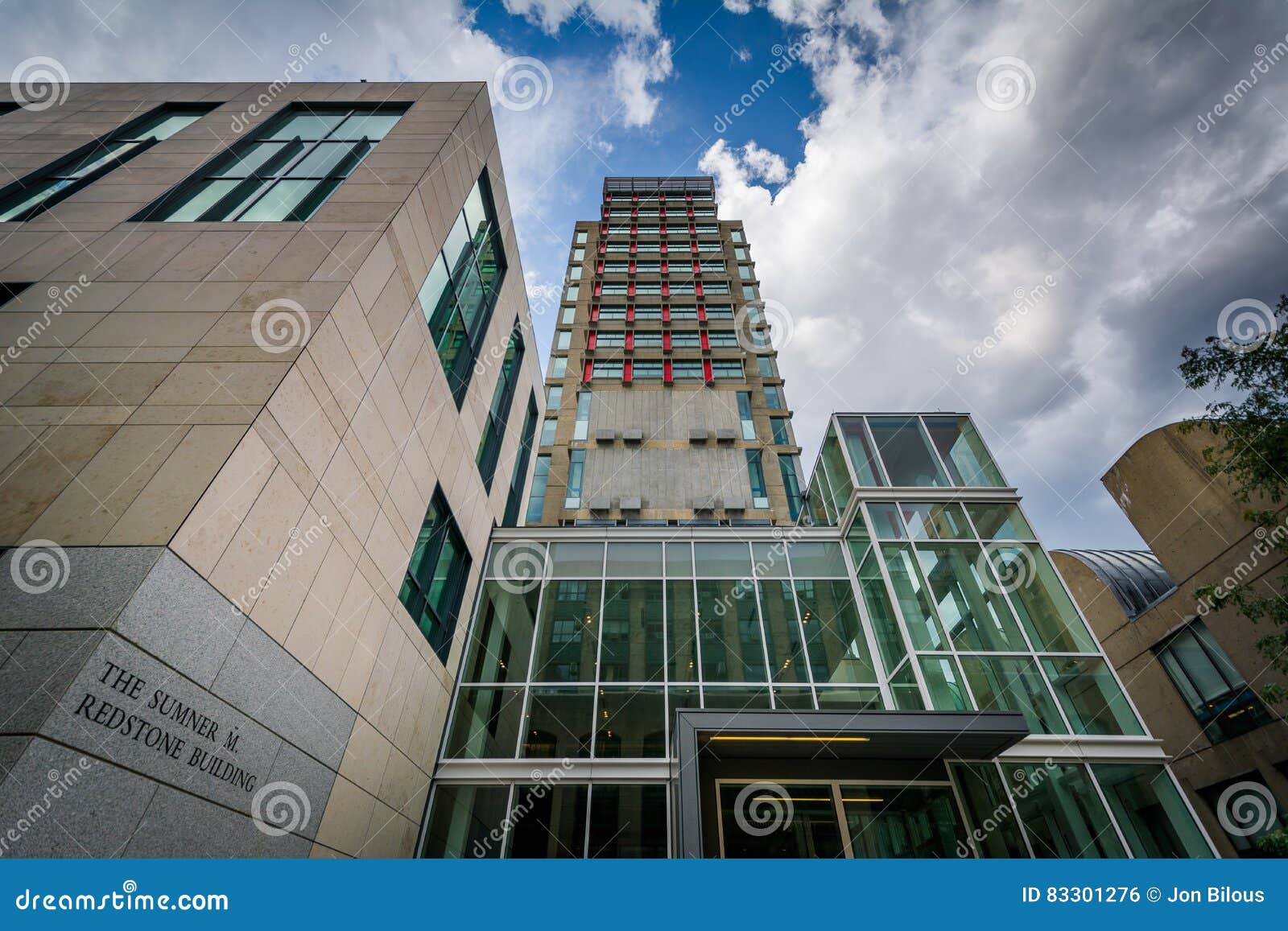 The Sumner M. Redstone Building, at Boston University, in Boston ...
