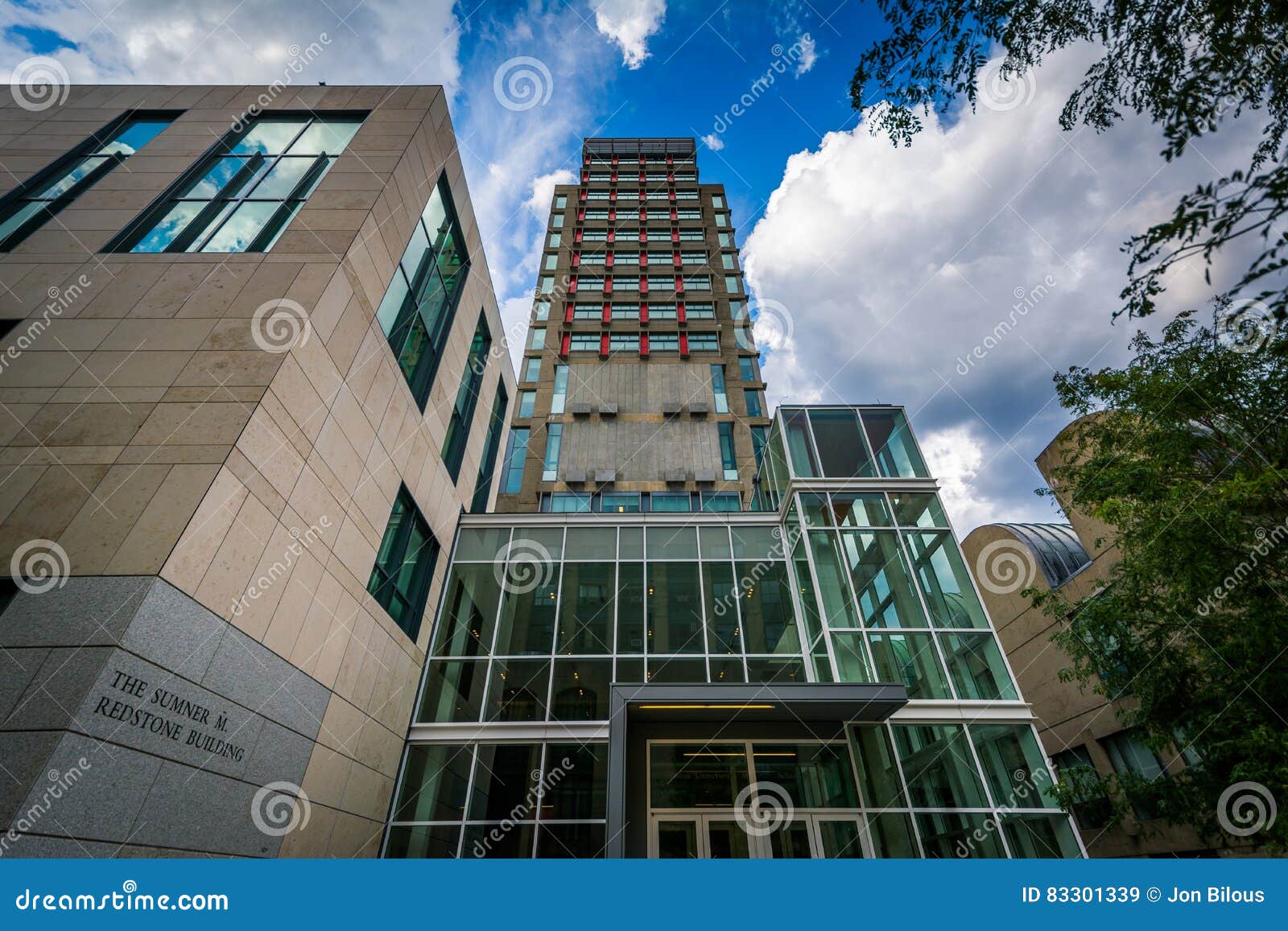 The Sumner M. Redstone Building, at Boston University, in Boston ...