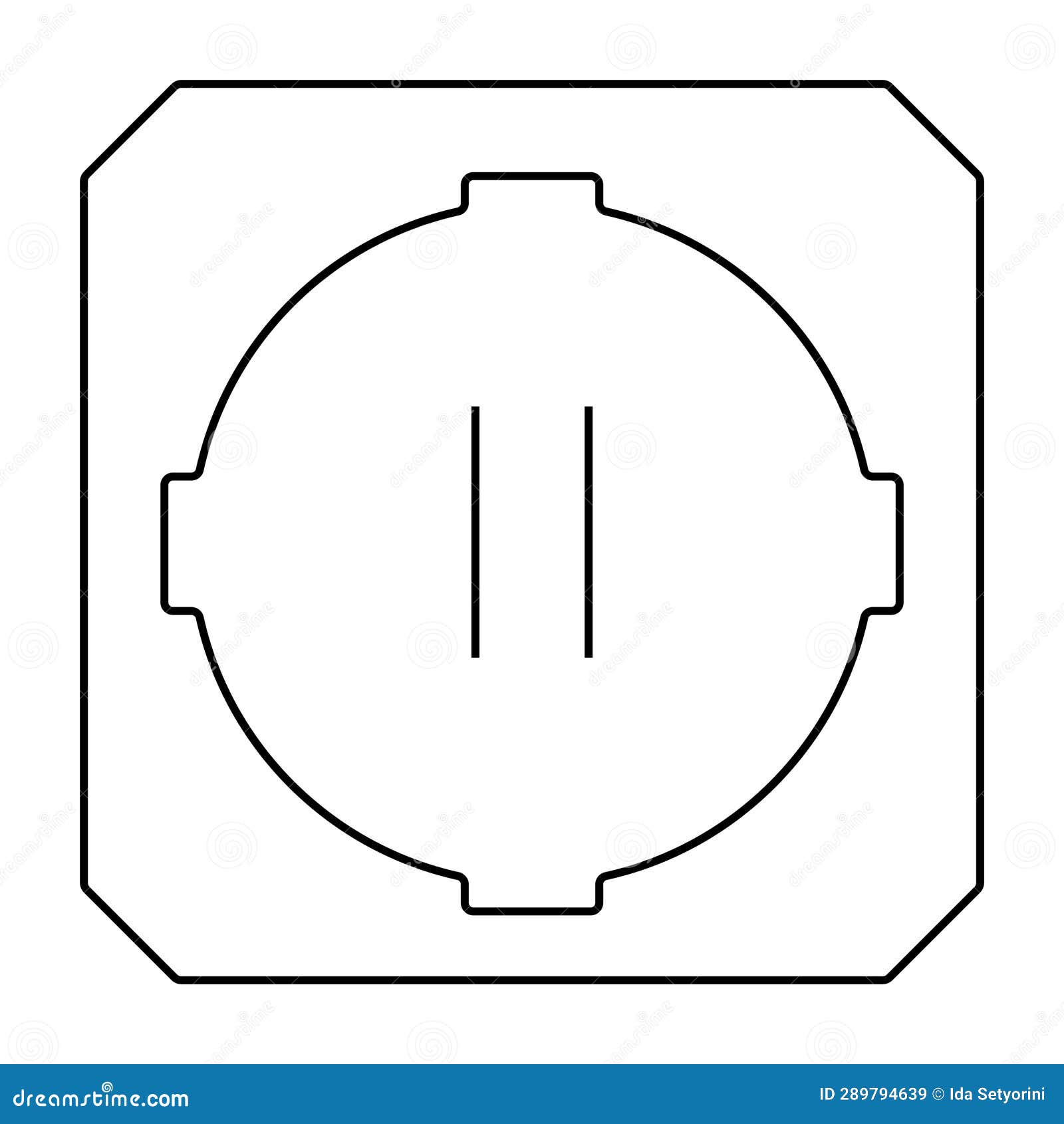 Japanese Dohyo Vector Icon | CartoonDealer.com #120160430