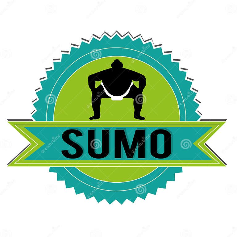 Sumo stock vector. Illustration of moving, collection - 33013720