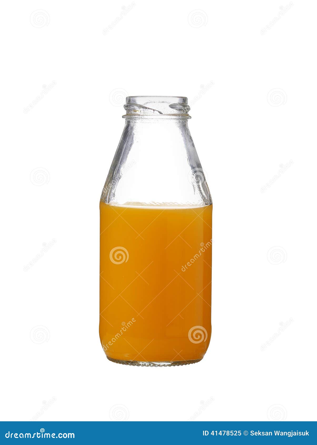 Sumo de laranja na garrafa imagem de stock. Imagem de bebida - 41478525