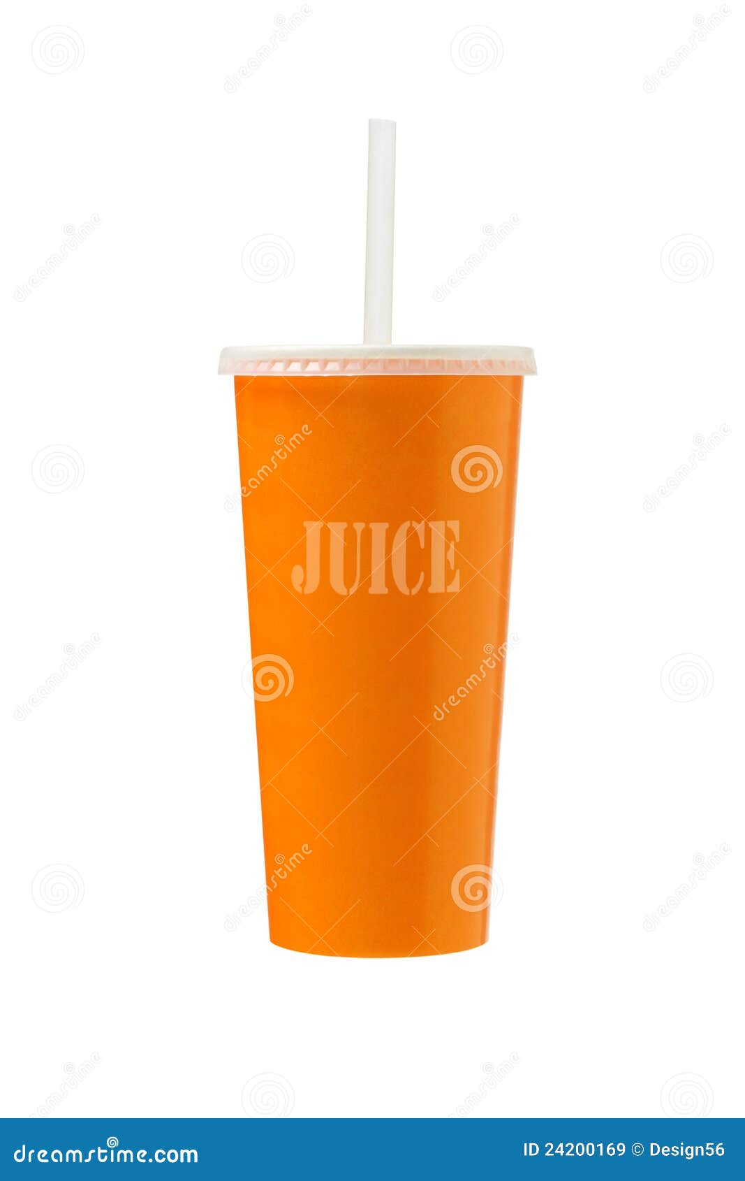 Sumo De Laranja No Copo De Papel Imagem de Stock - Imagem de papel ...