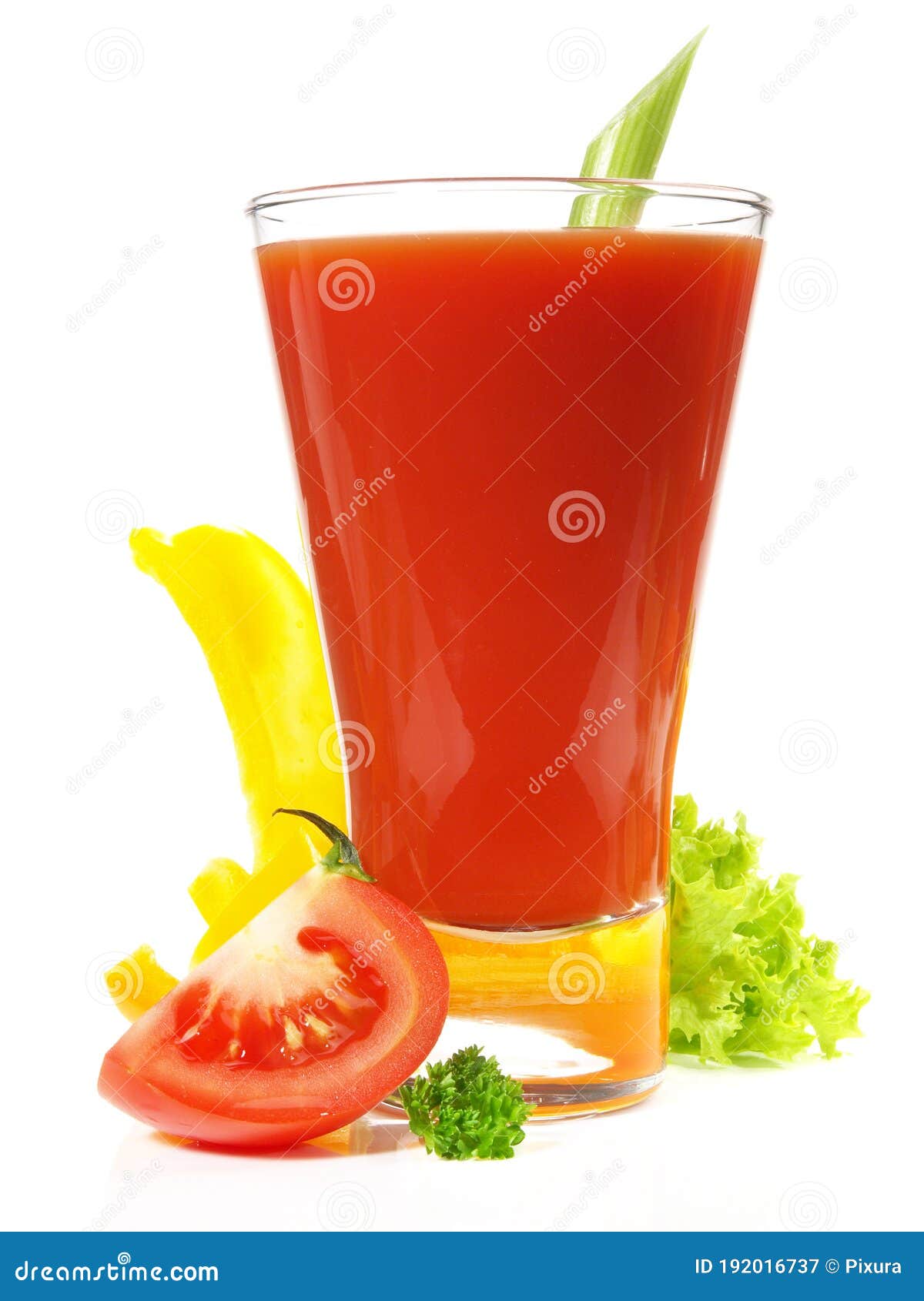 Sumo De Tomate Isolado Em Fundo Branco Imagem de Stock - Imagem de ...