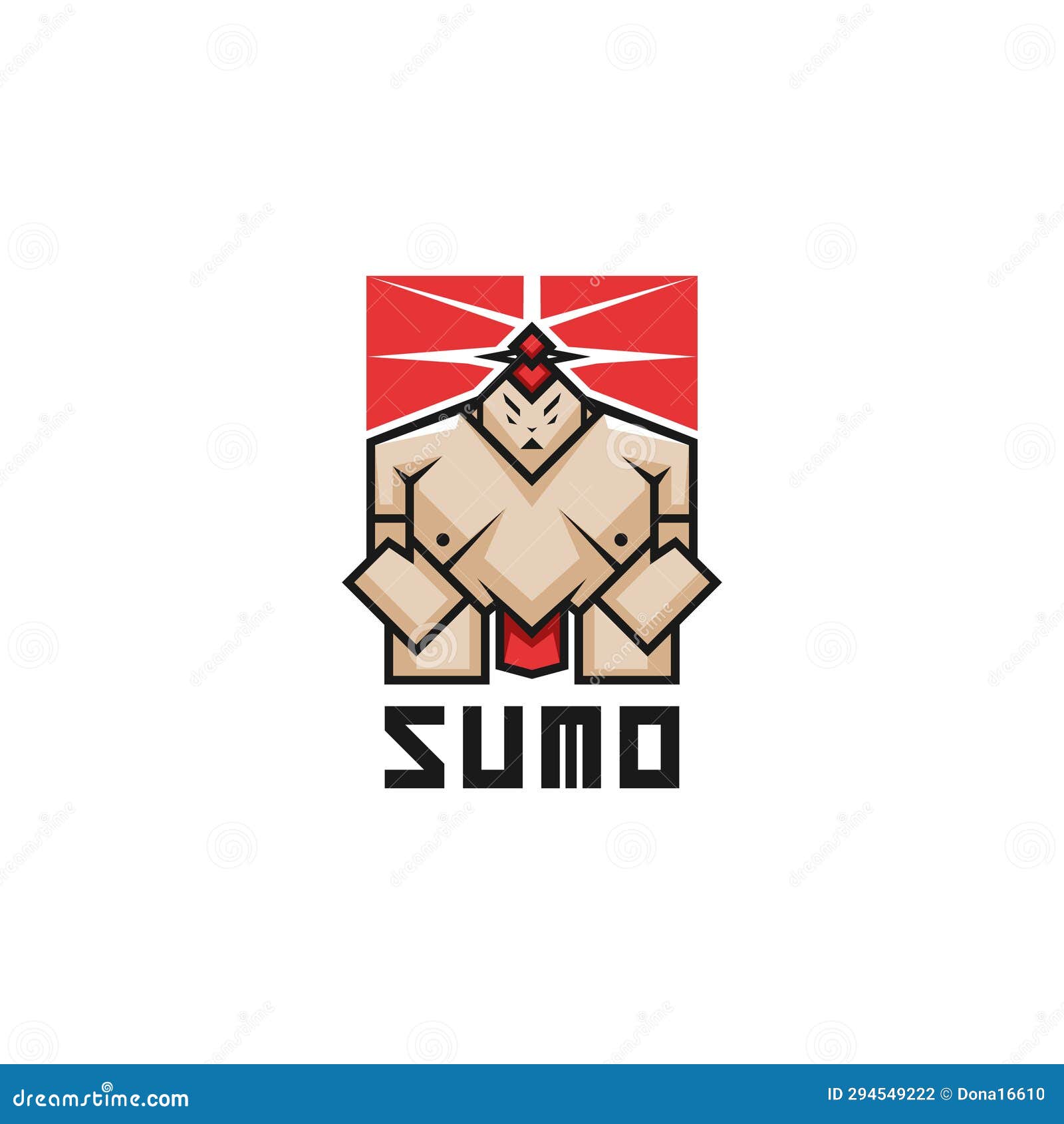Sumo Logo Icon Design Cartoon Vector | CartoonDealer.com #297108991