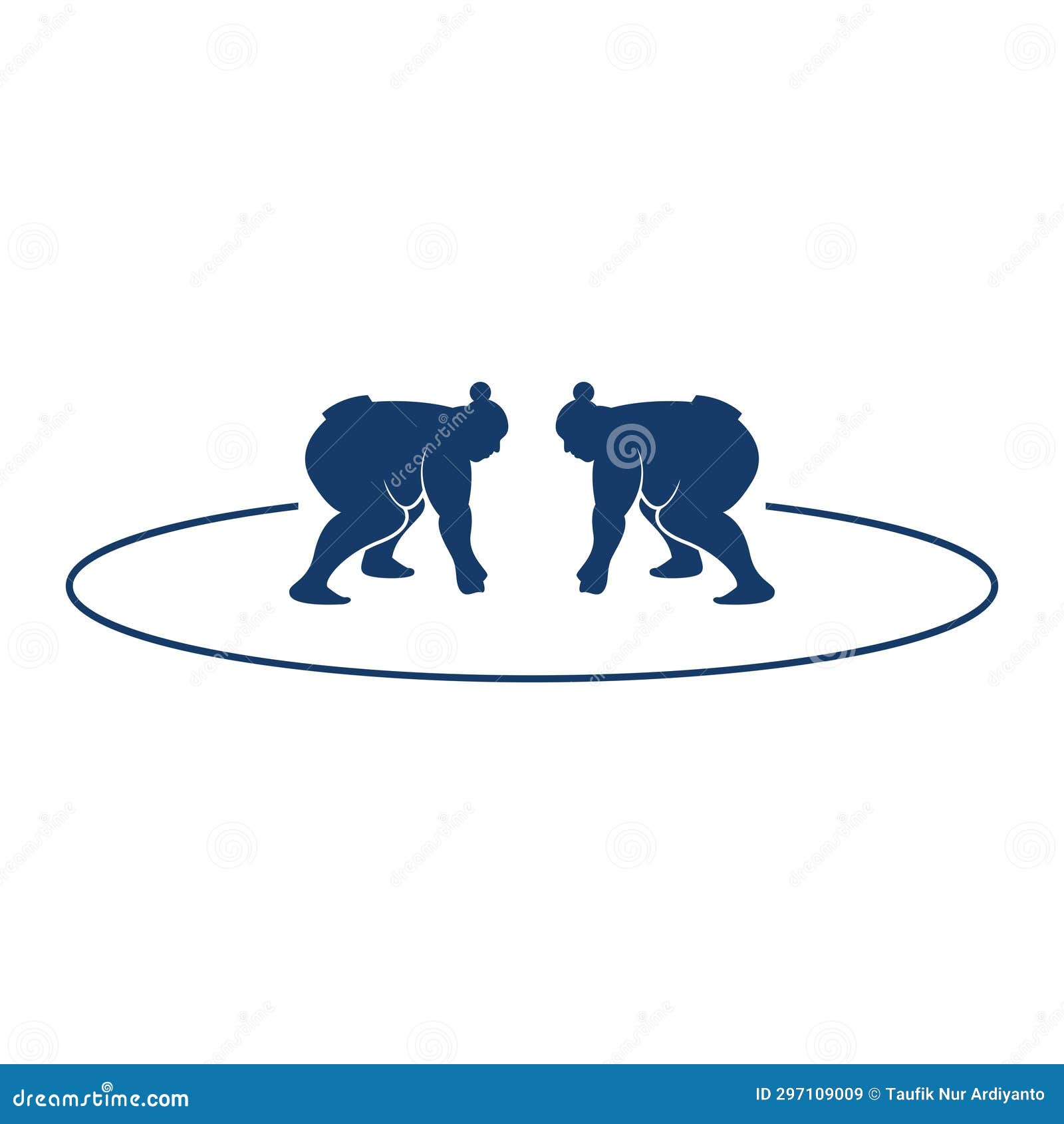 Sumo logo icon design stock vector. Illustration of wrestler - 297109009