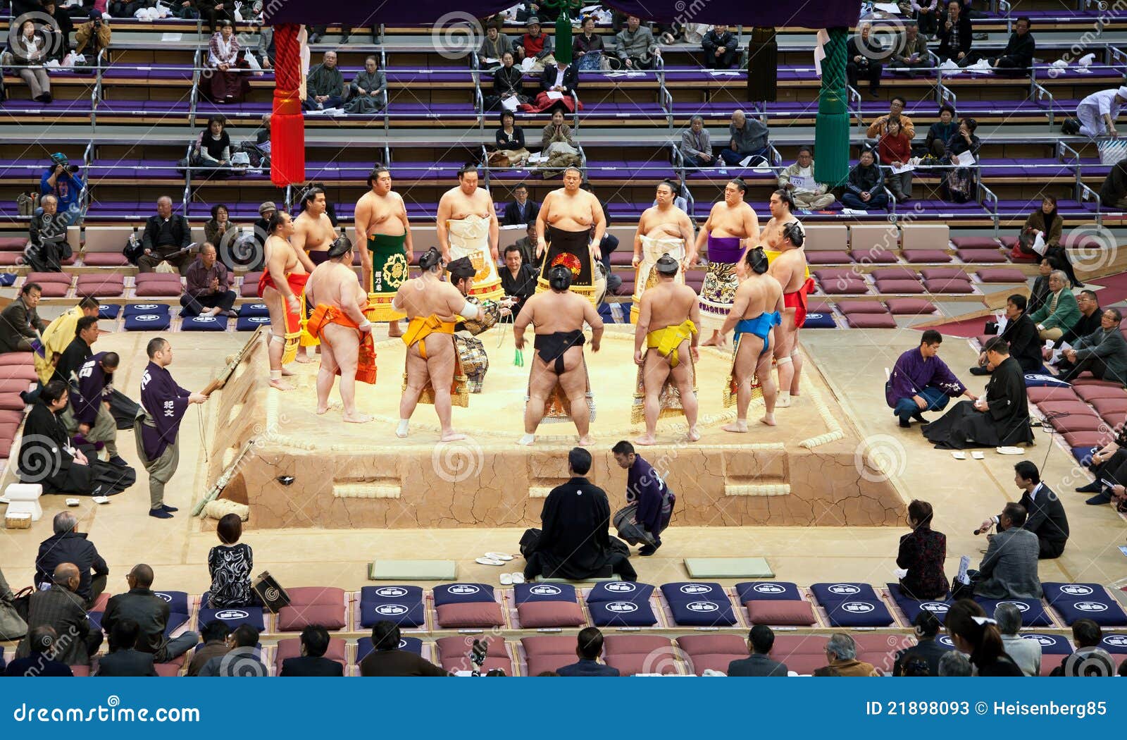 Sumo Ring, Ryogoku, Tokyo, Japan Editorial Image | CartoonDealer.com ...
